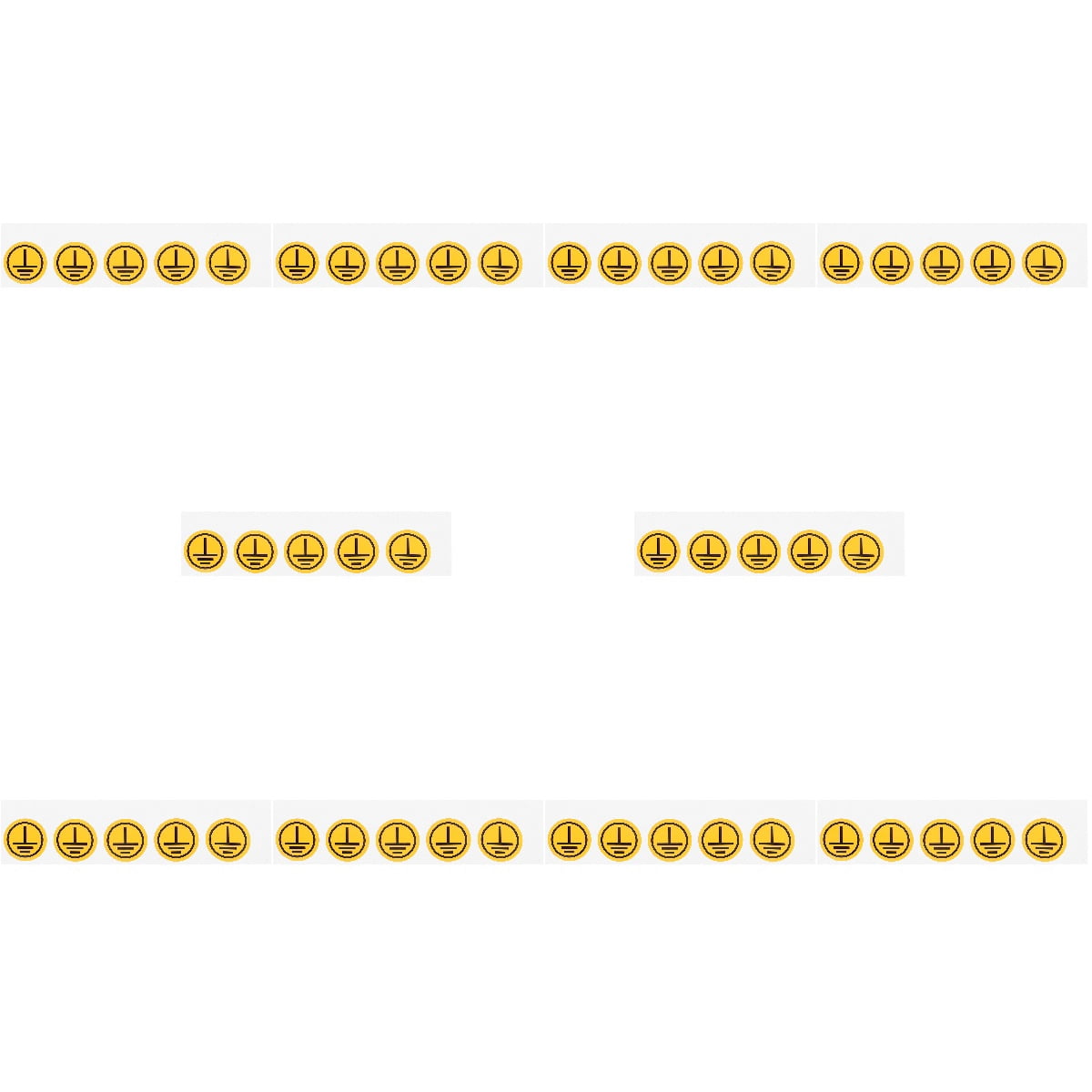 unbranded 10 Sheets Circuit Powers Symbol Sign Grounding Symbols ...