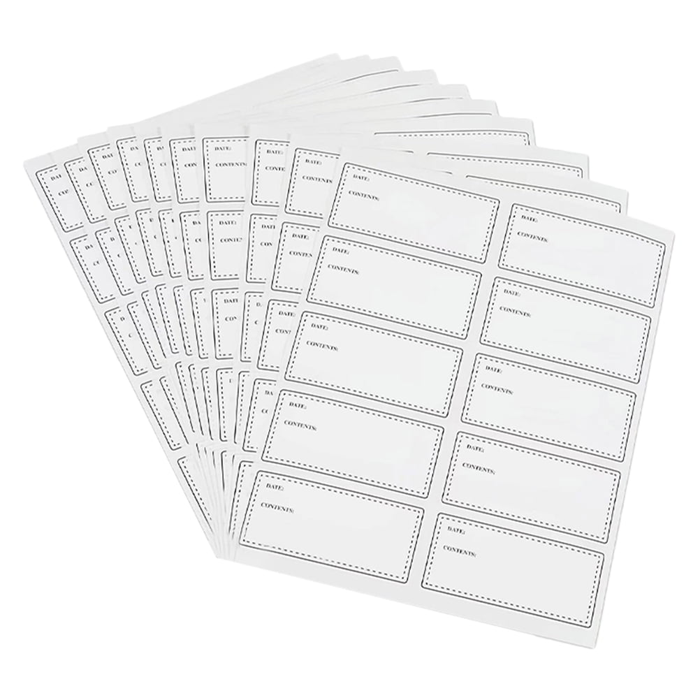 unbranded 10 Sheets Labels for Food Containers Water Bottle Date ...
