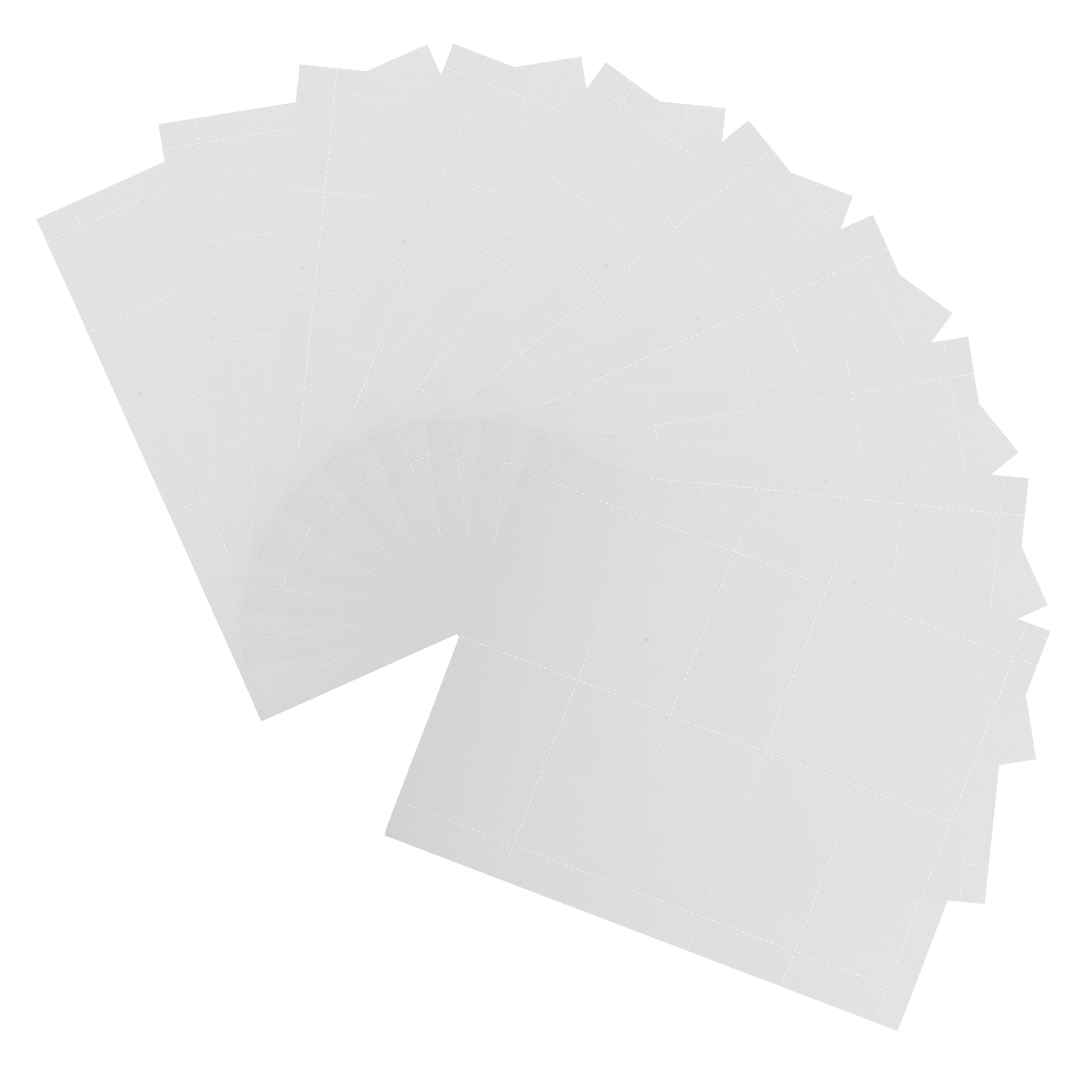 unbranded 10 Sheets Printable Business Cards Blank Name Cards Blank ...