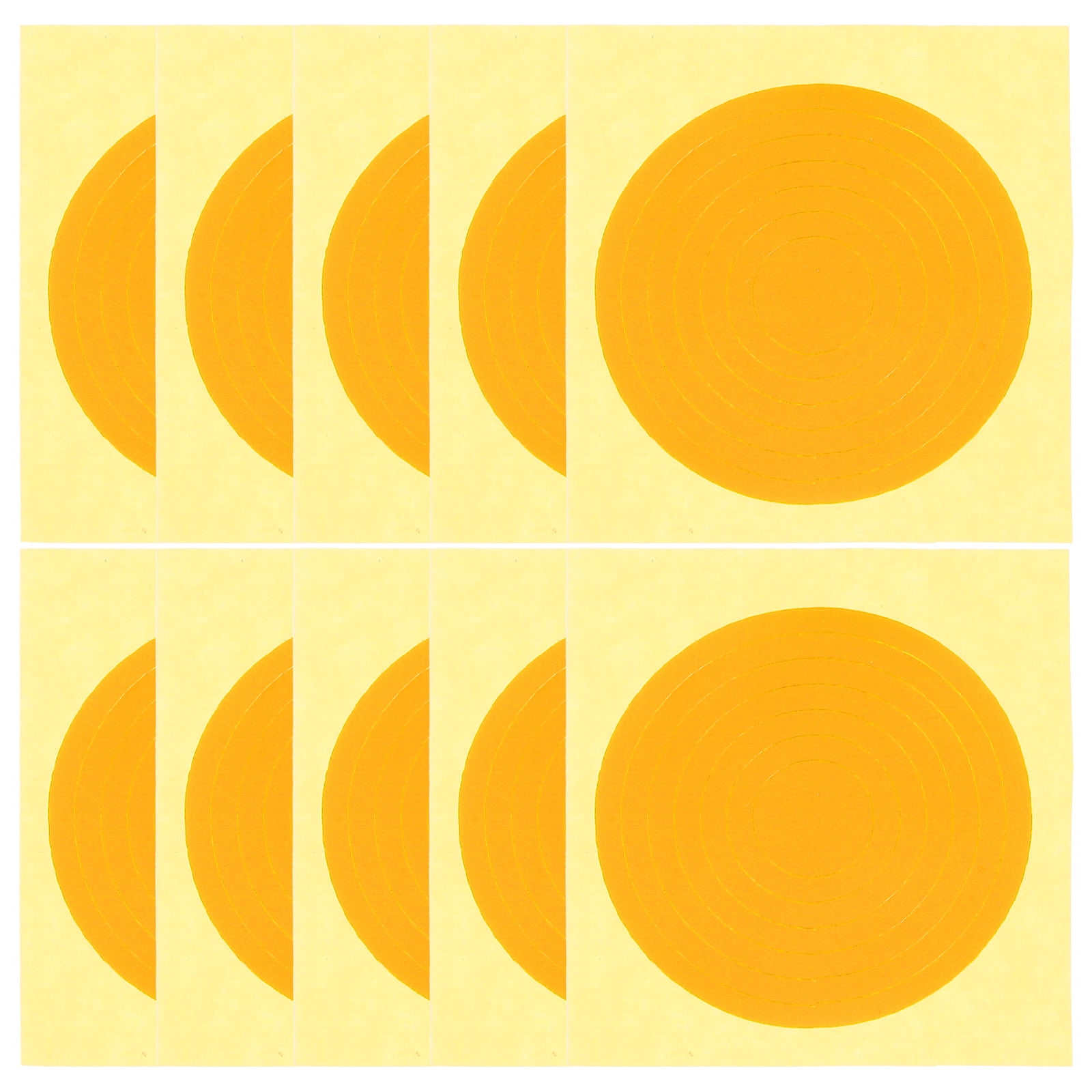 unbranded 10 Sheets Pressure Gauge Identification Sticker Waterproof ...