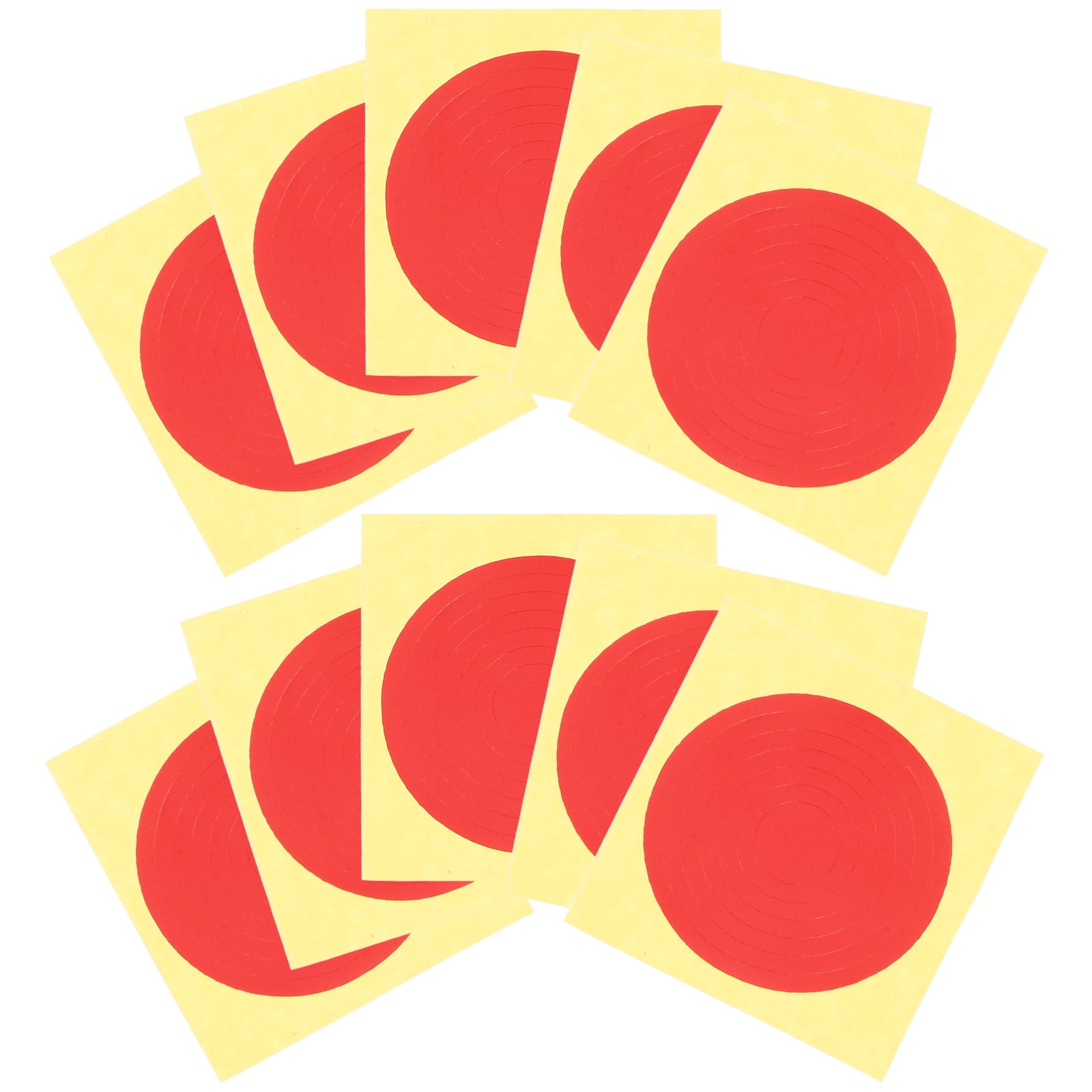 unbranded 10 Sheets Small Round Stickers Numbers Pressure Gauge ...