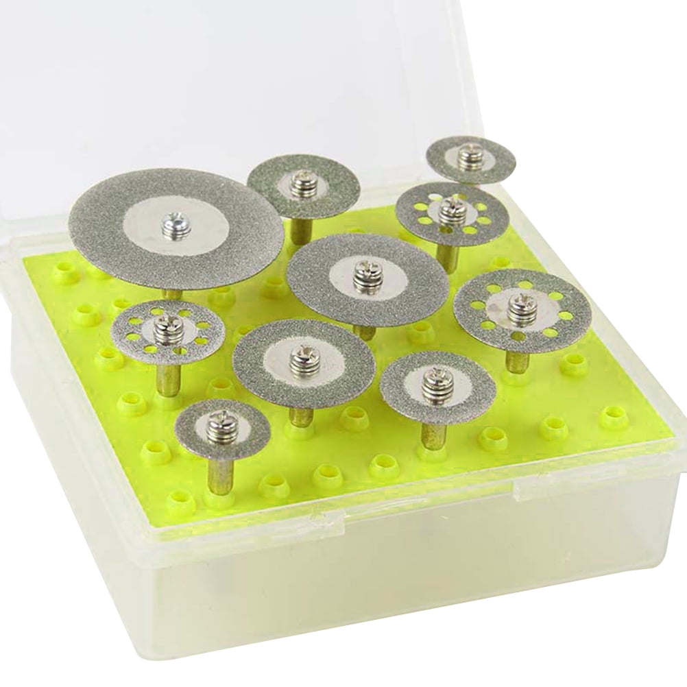 unbranded 10 in 1 Mini Diamond Cutting Discs Cut Off Wheel Blades ...