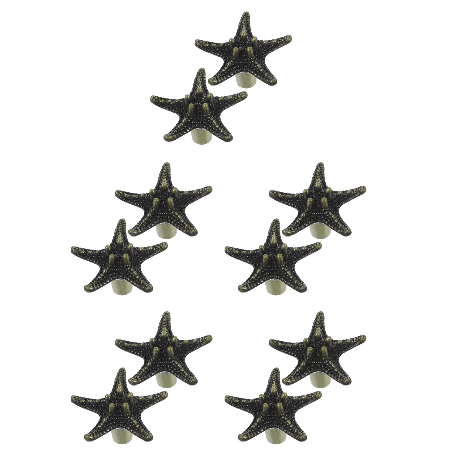 unbranded 10 pcs Star Drawer Knobs Pulls Home Metal Cabinet Knobs ...