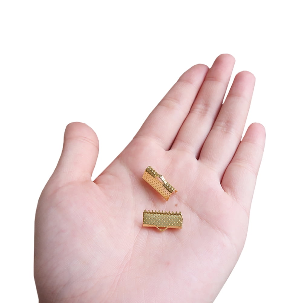 unbranded 100 PCS Rope End Caps LED Strip Connectors Frayed Ribbon Ends ...