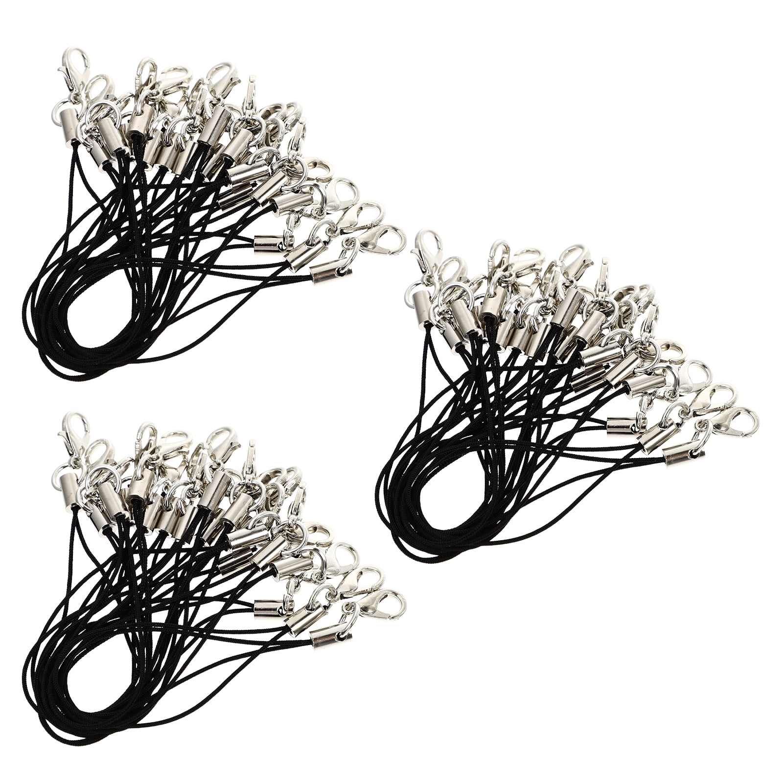 unbranded 100 PCS Wrist Braces Lanyard Mobile Phone Key String Cell ...