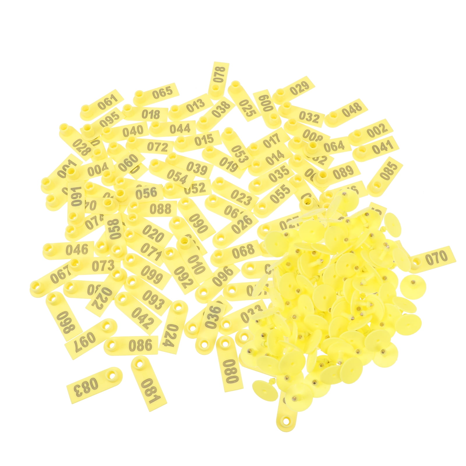 unbranded 100 Pcs Animal Farm Cattle Tags Sheep Ear with Words ...