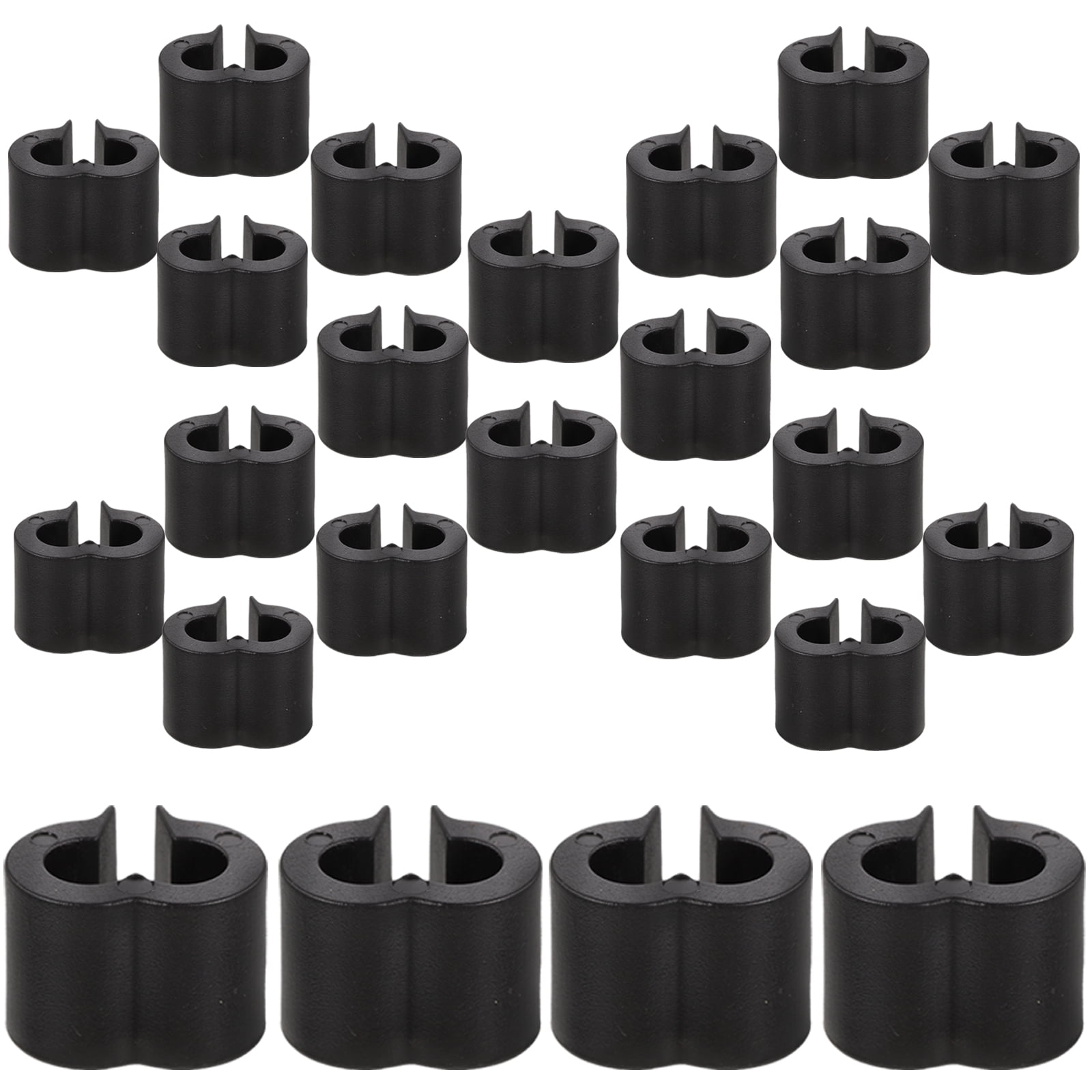 unbranded 100 Pcs Anti-slip Mat Buckle Table Leg Floor Protectors for ...