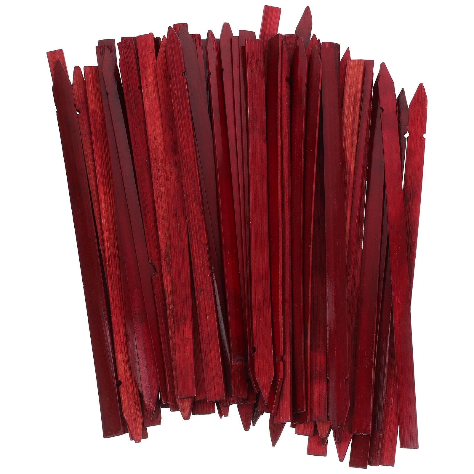 unbranded 100 Pcs Bamboo Stick Vintage Fortune Telling Fish Rods Sticks ...