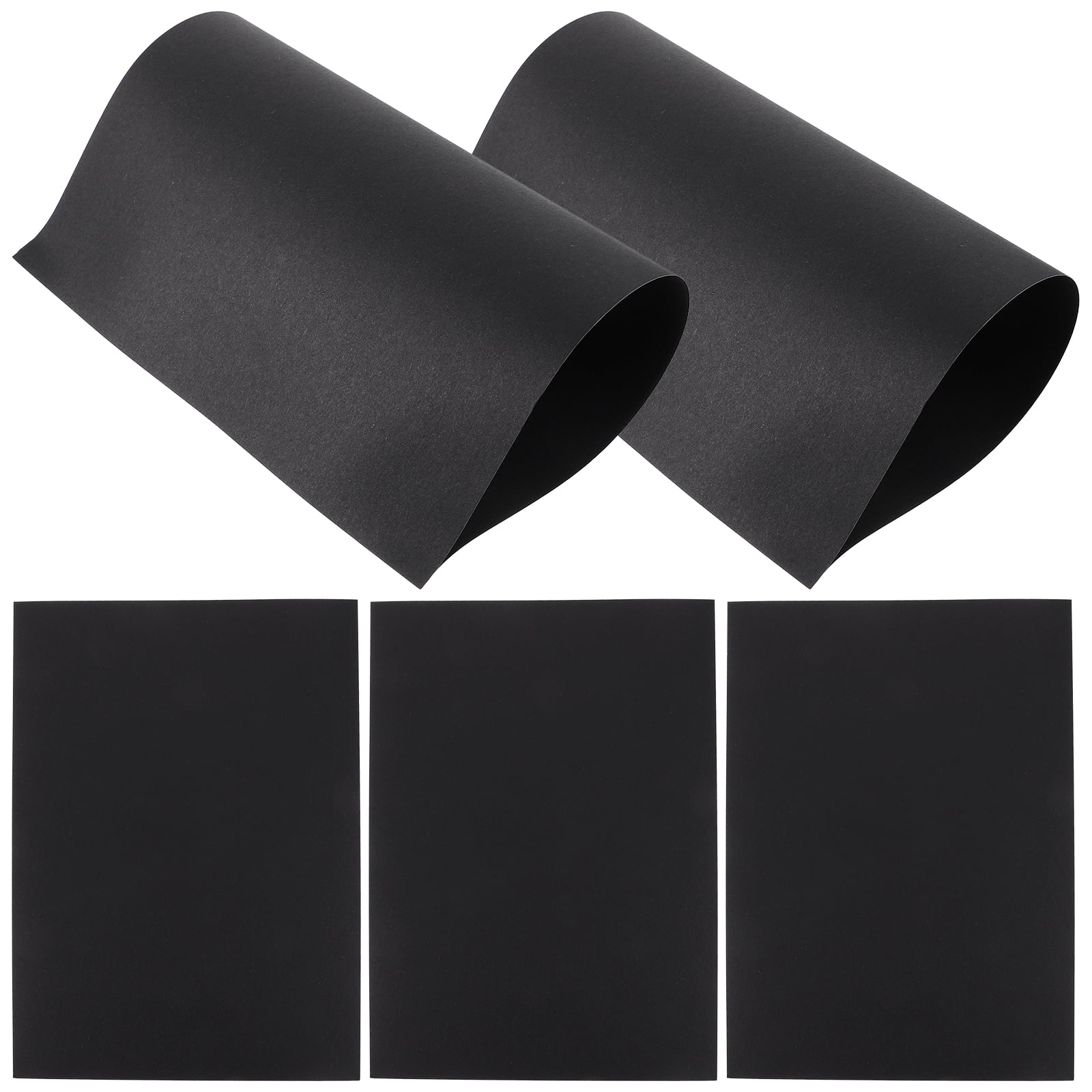 unbranded 100 Pcs Black Printer Paper Card Papers Greeting Cards ...