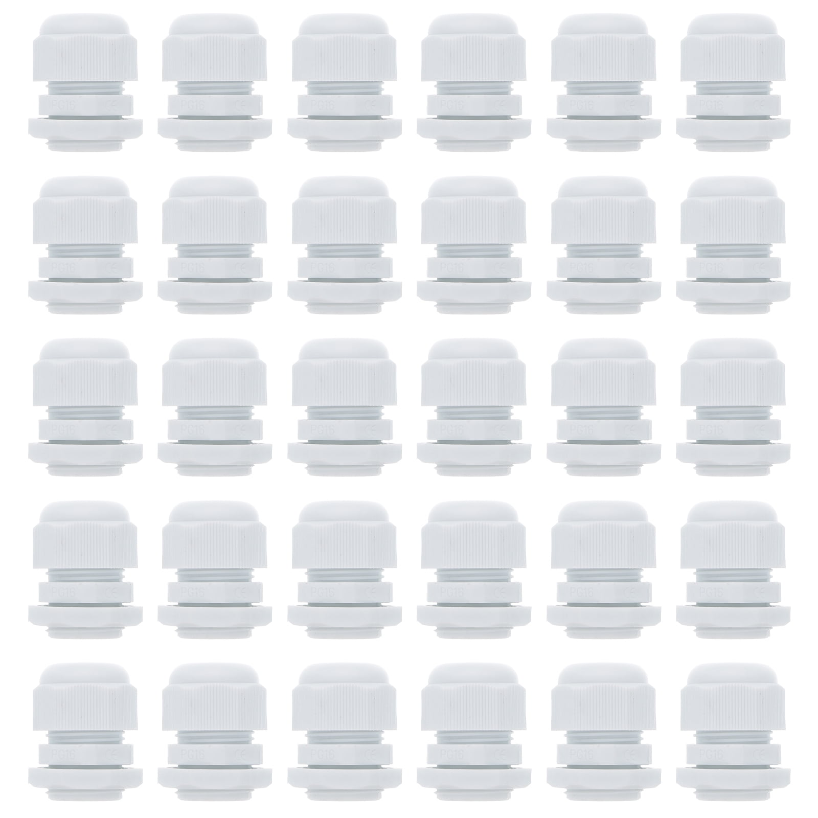 unbranded 100 Pcs Cable Gland Voltage Wire Connectors Railing Adapter ...