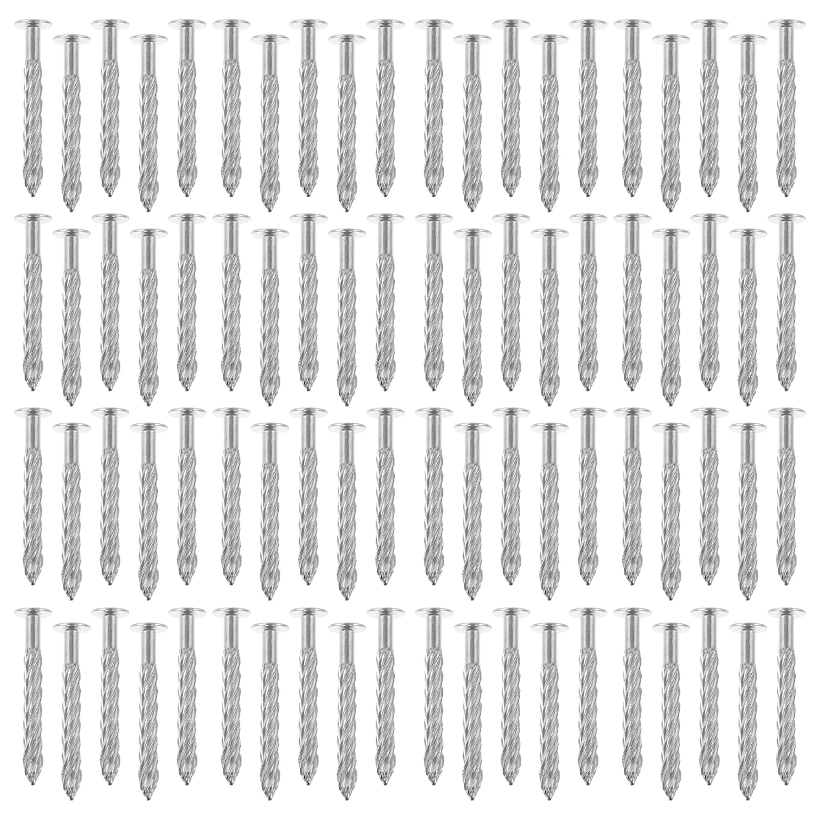 unbranded 100 Pcs Carpet Nails for Stairs Fasteners Stucco Screw 6.40X1 ...