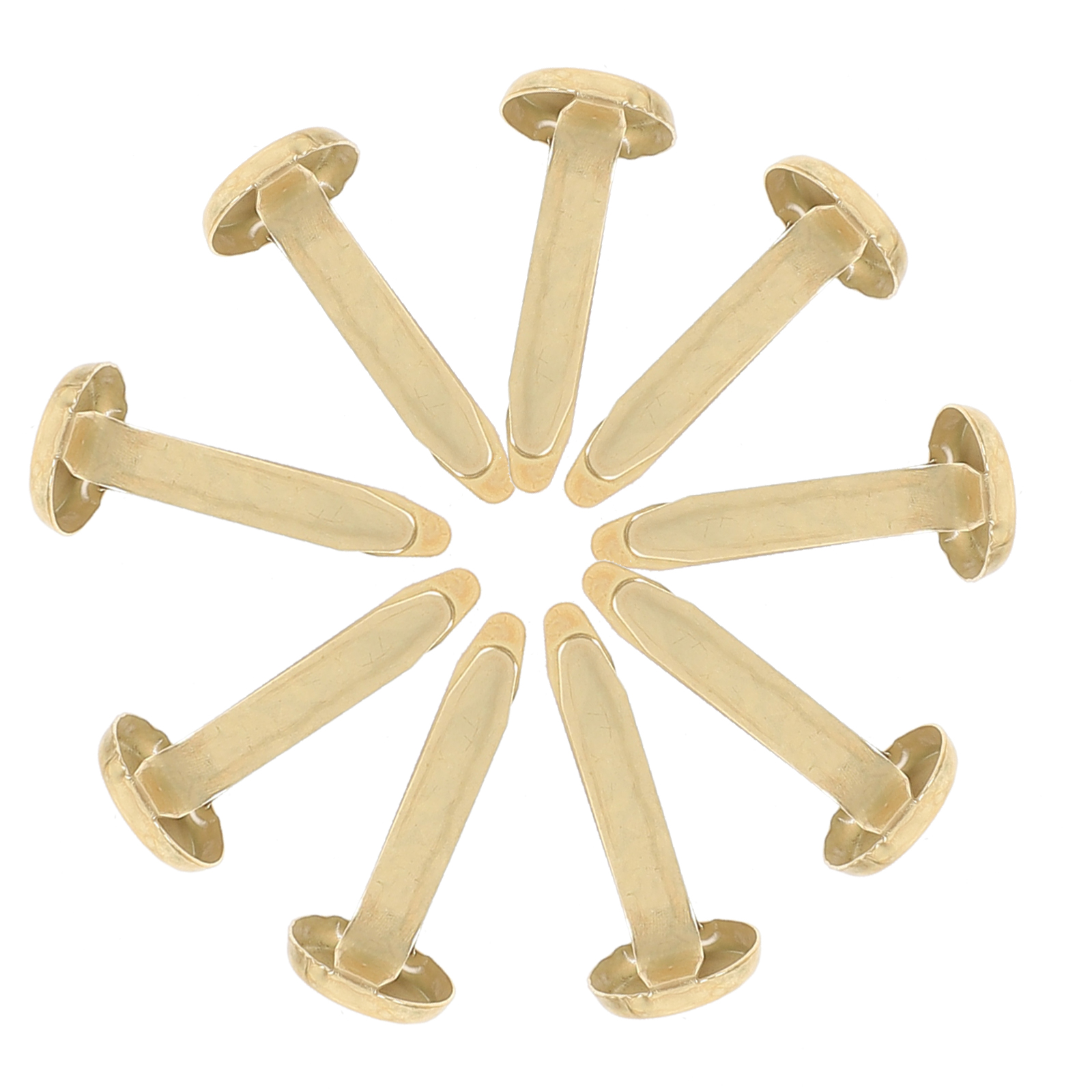 unbranded 100 Pcs Craft Pins Paper Fasteners Brads Double Nails Child ...