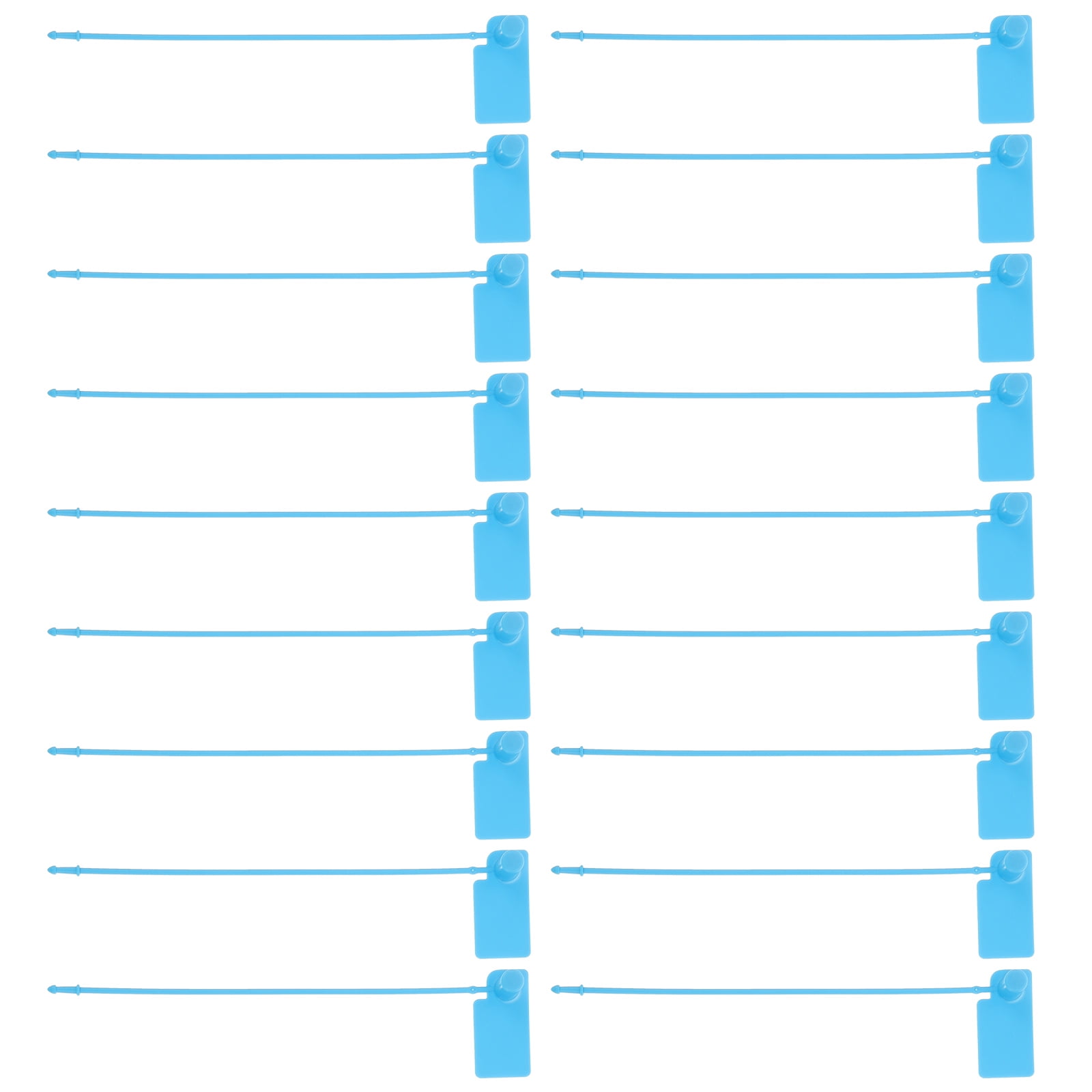 unbranded 100 Pcs Fixing Ring Cable Tie Plastic Ties Clip Strap Zip ...