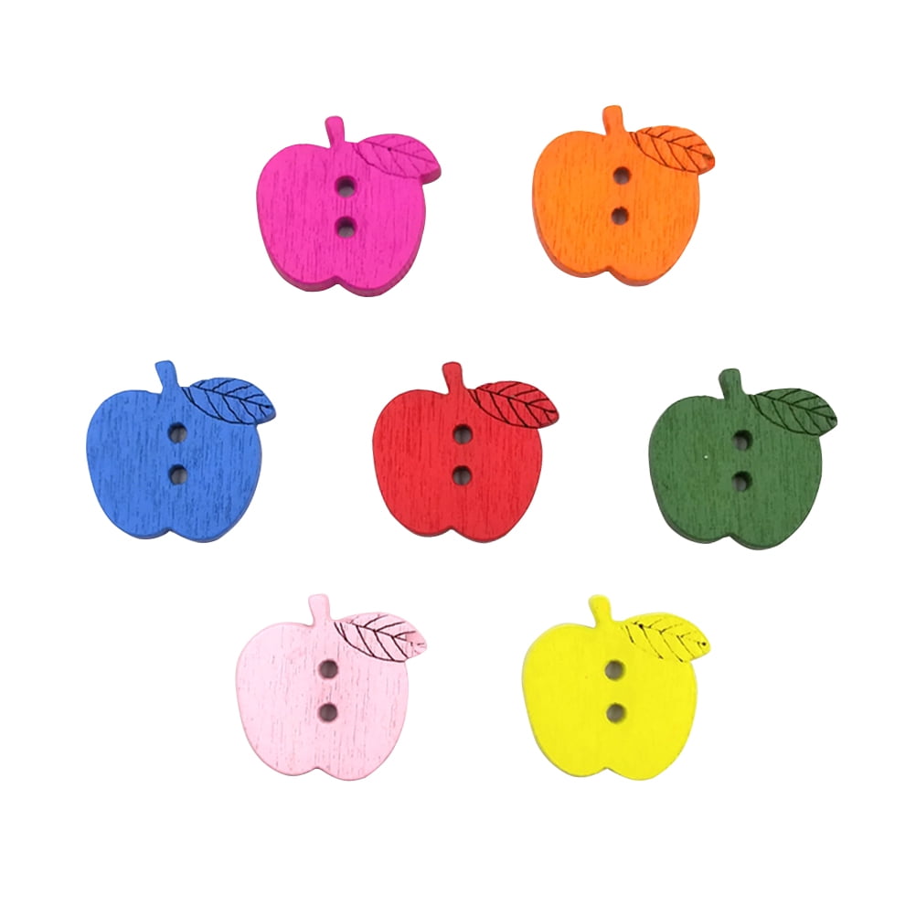 BESTYASH Small Buttons for Crafts Wooden Pcs for Scrapbooking - Walmart.com