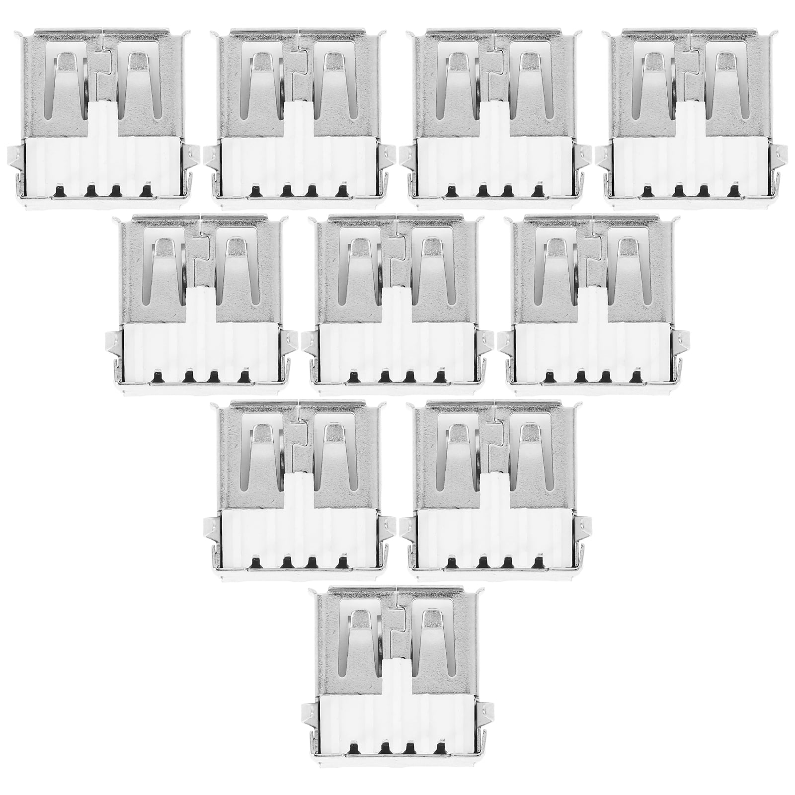 unbranded 100 Pcs Indoor USB Repair Replacement Adapter Female Splitter ...