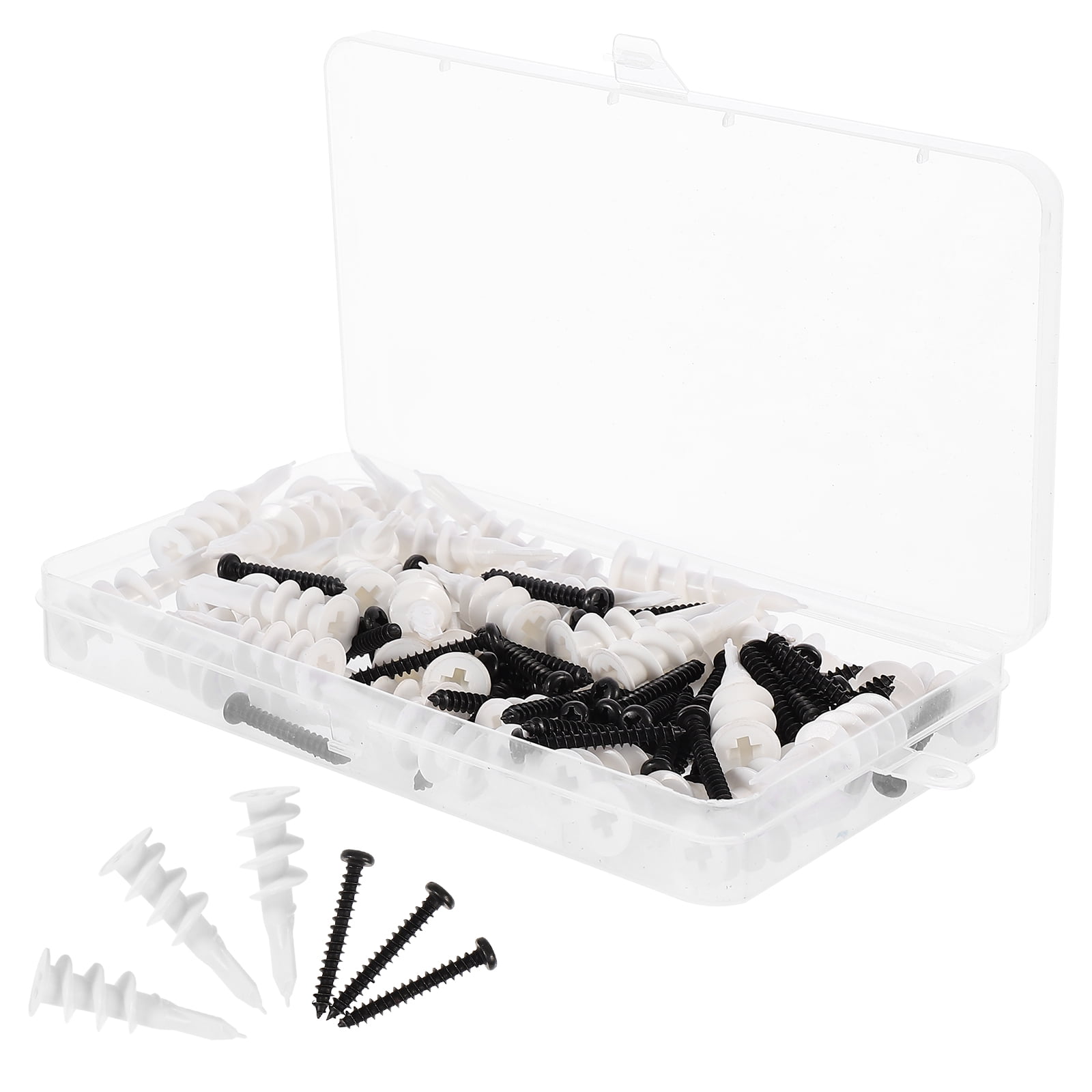 unbranded 100 Pcs Plate Expansion Screw Wall Dowel Plugs for Screws ...