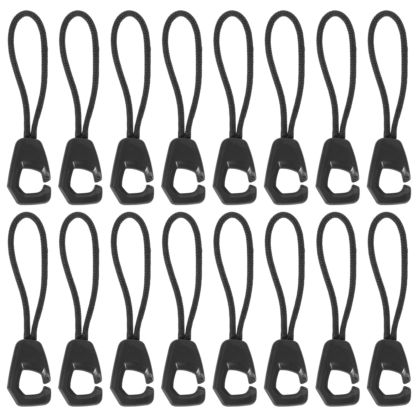 unbranded 100 Pcs Zipper Pull Replacement Guy Ropes Bra Hooks for ...