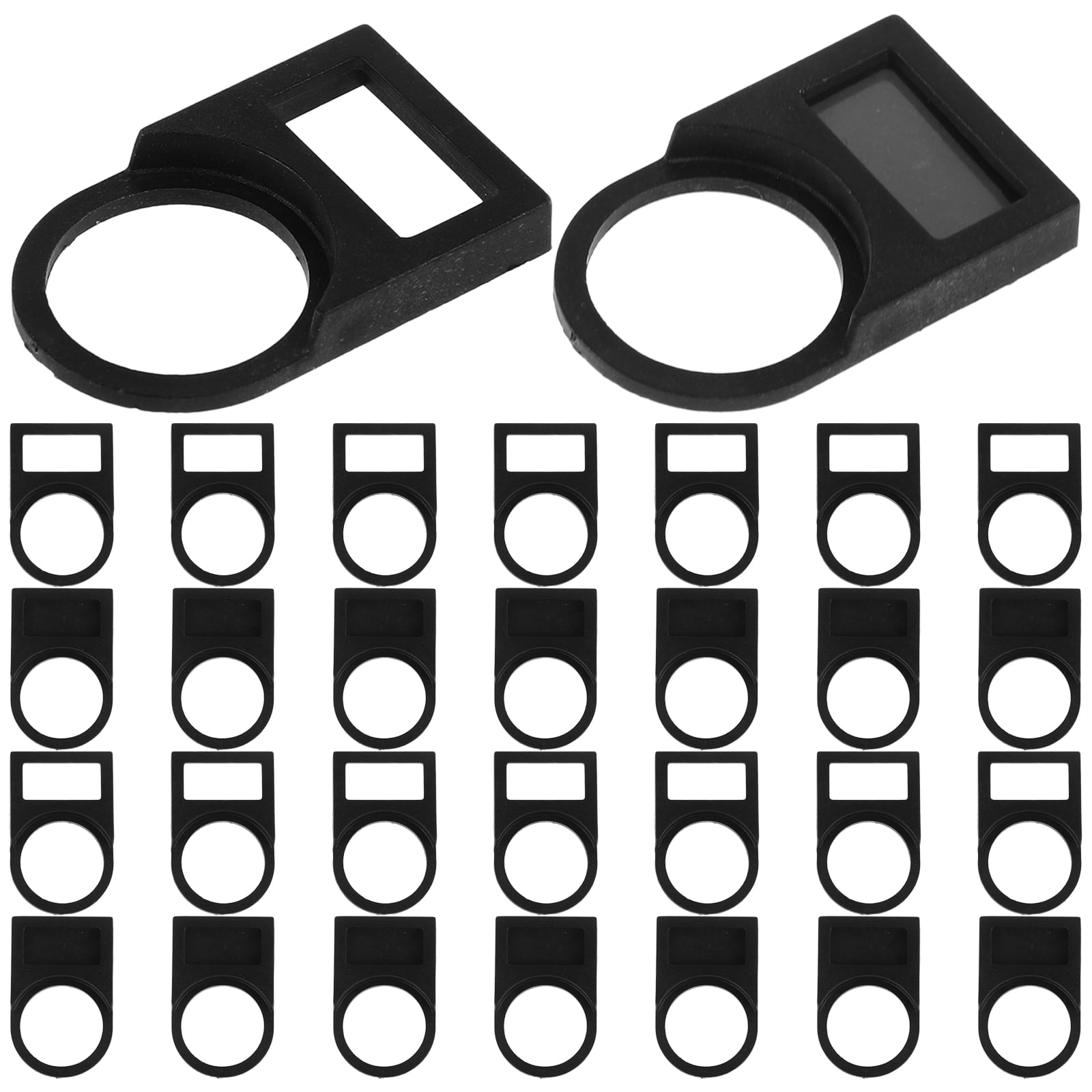unbranded 100 Sets Push Button Notice Board Switch Identification Sign ...
