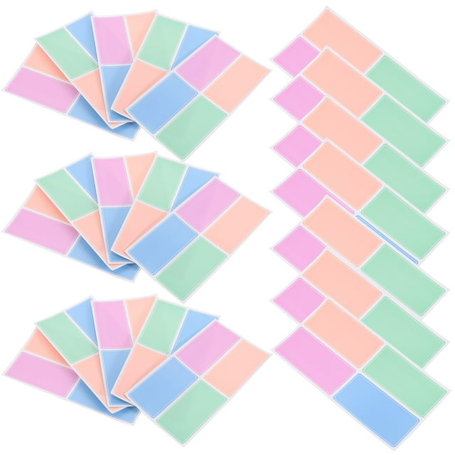 unbranded 100 Sheets Name Labels Adhesive Name Stickers students Name ...