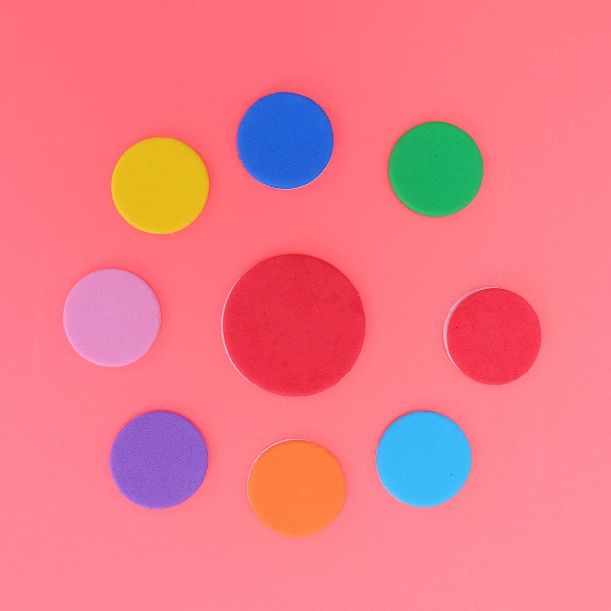 TEHAUX Math Symbol Stickers Geometry Stickers EVA Foam 1000Pcs ...