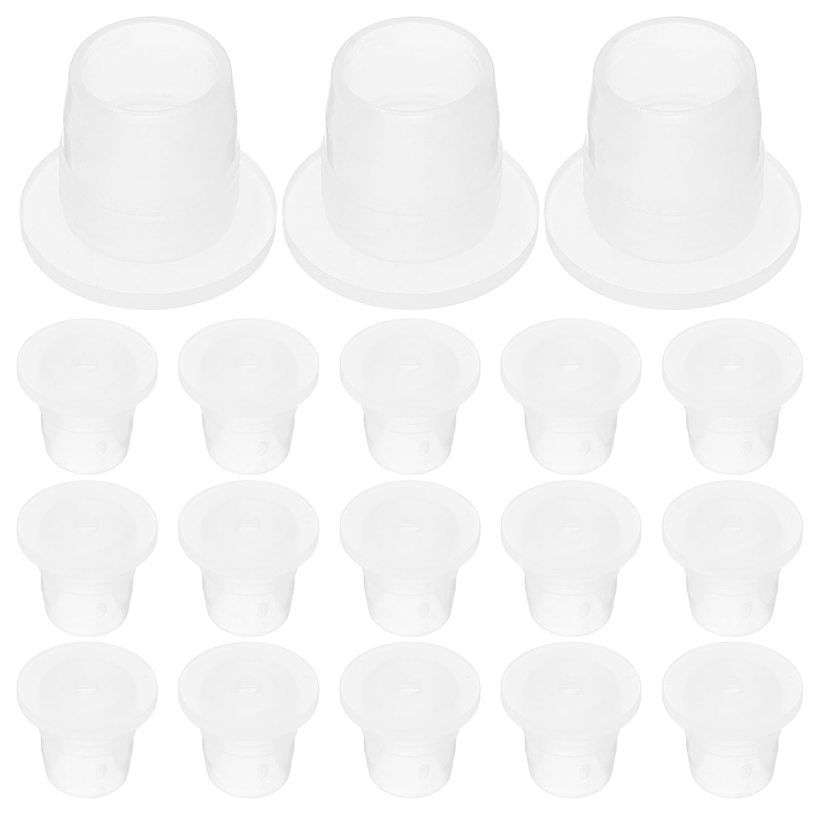 unbranded 100PCS Glass Bottle Stoppers Plastic Inner Seals Leak ...