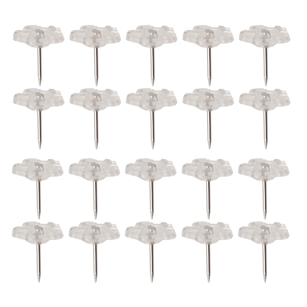 unbranded 100Pcs Cork Board Pushpins Office Push Pin Drawing Pin Photo ...