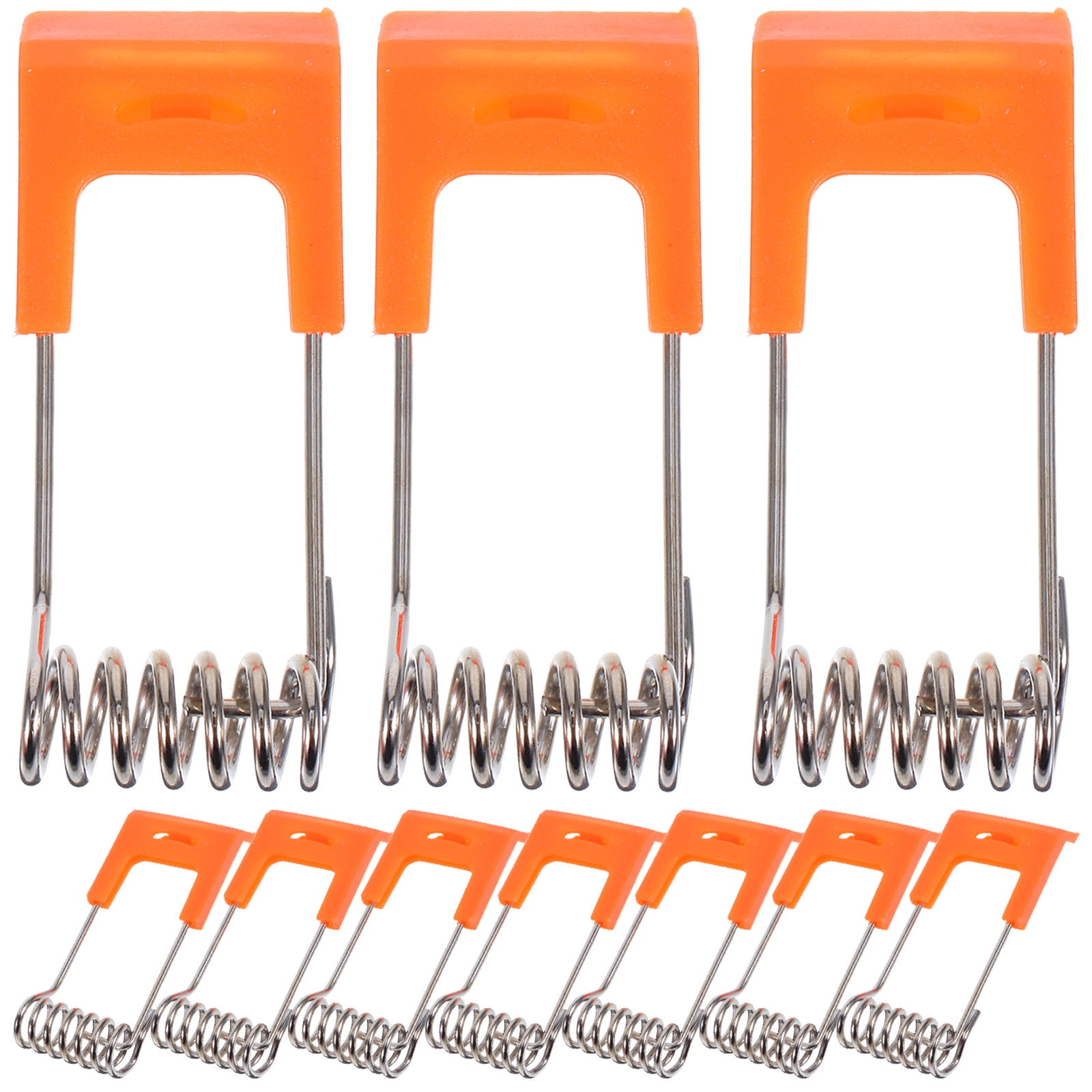 unbranded 100pcs Convenient Lighting Clamp Hook Plastic Spring Clips ...