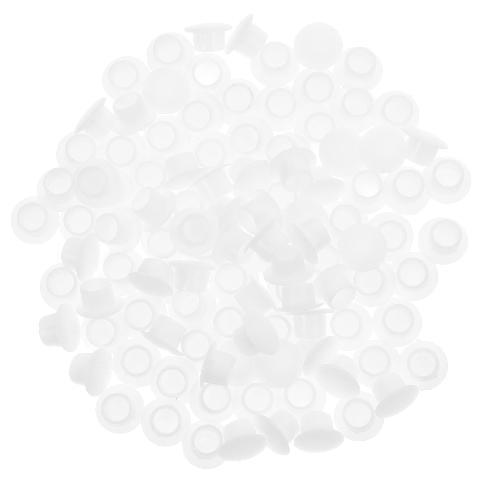 unbranded 100pcs Plastic Hole Plugs For Furniture Screw Hole Covers ...