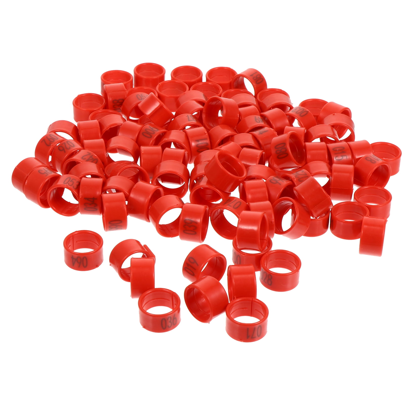 unbranded 100pcs Poultry Foot Clip Ring Chicken Identification Rings ...