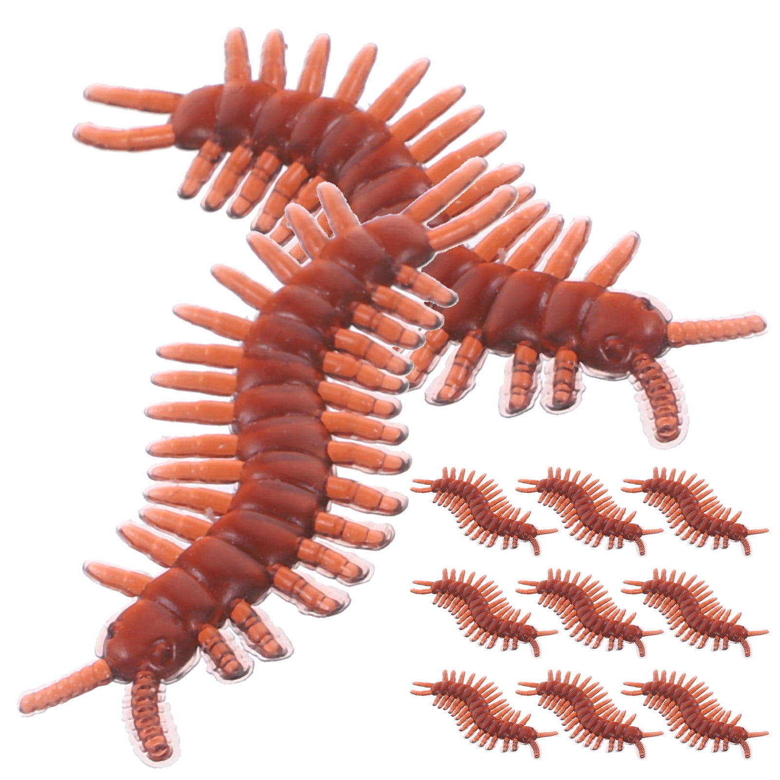 unbranded 100pcs Realistic Centipede Fake Centipede Prank Props ...