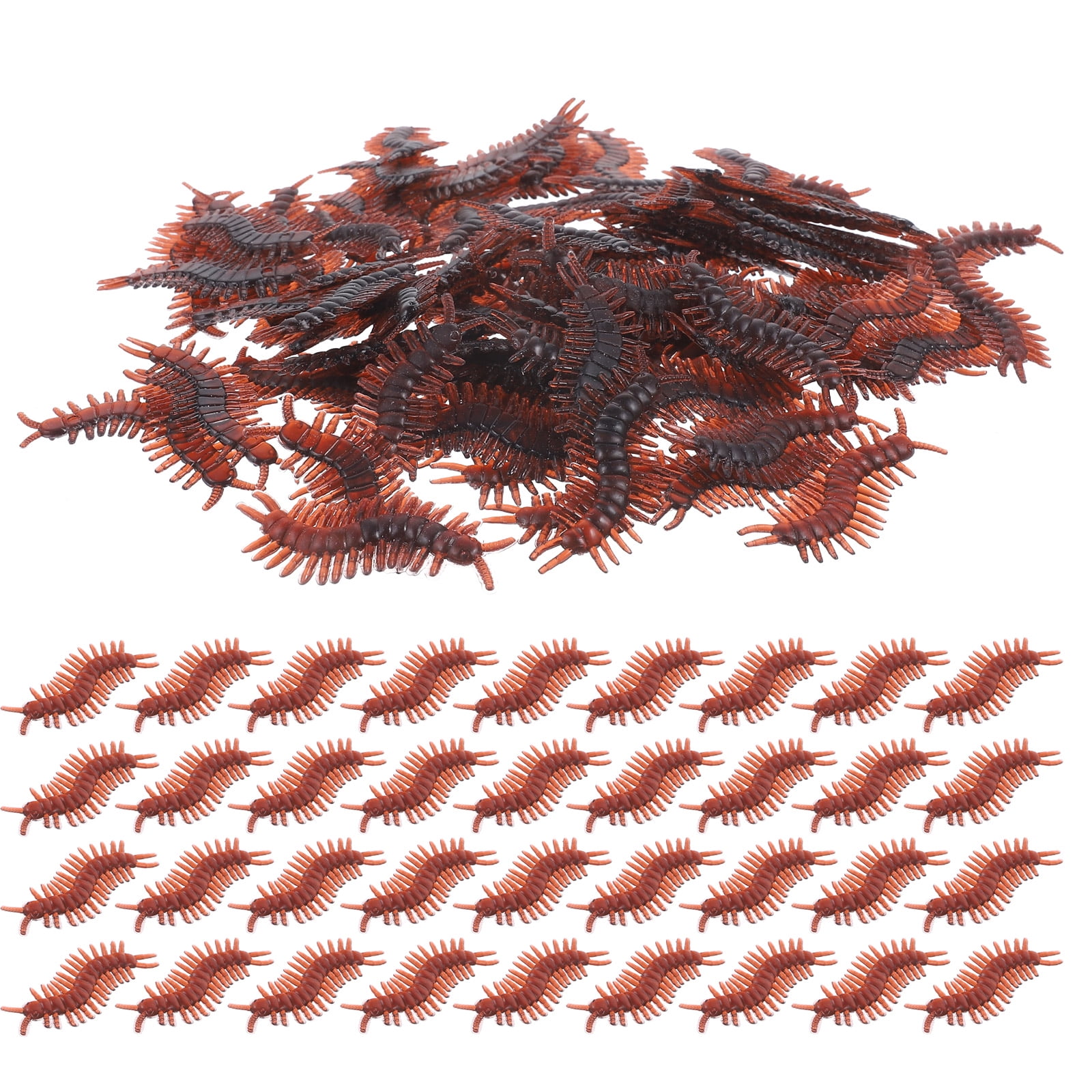 unbranded 100pcs Realistic Centipede Fake Centipede Prank Props ...