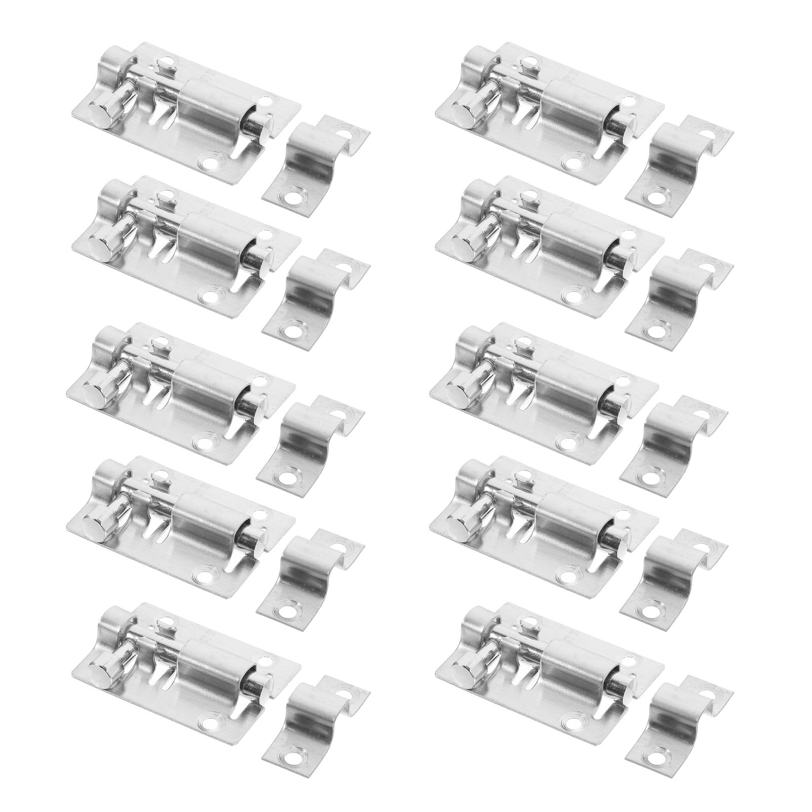 unbranded 10pcs Barrel Bolt Latch Stainless Steel Door Bolts Latch ...