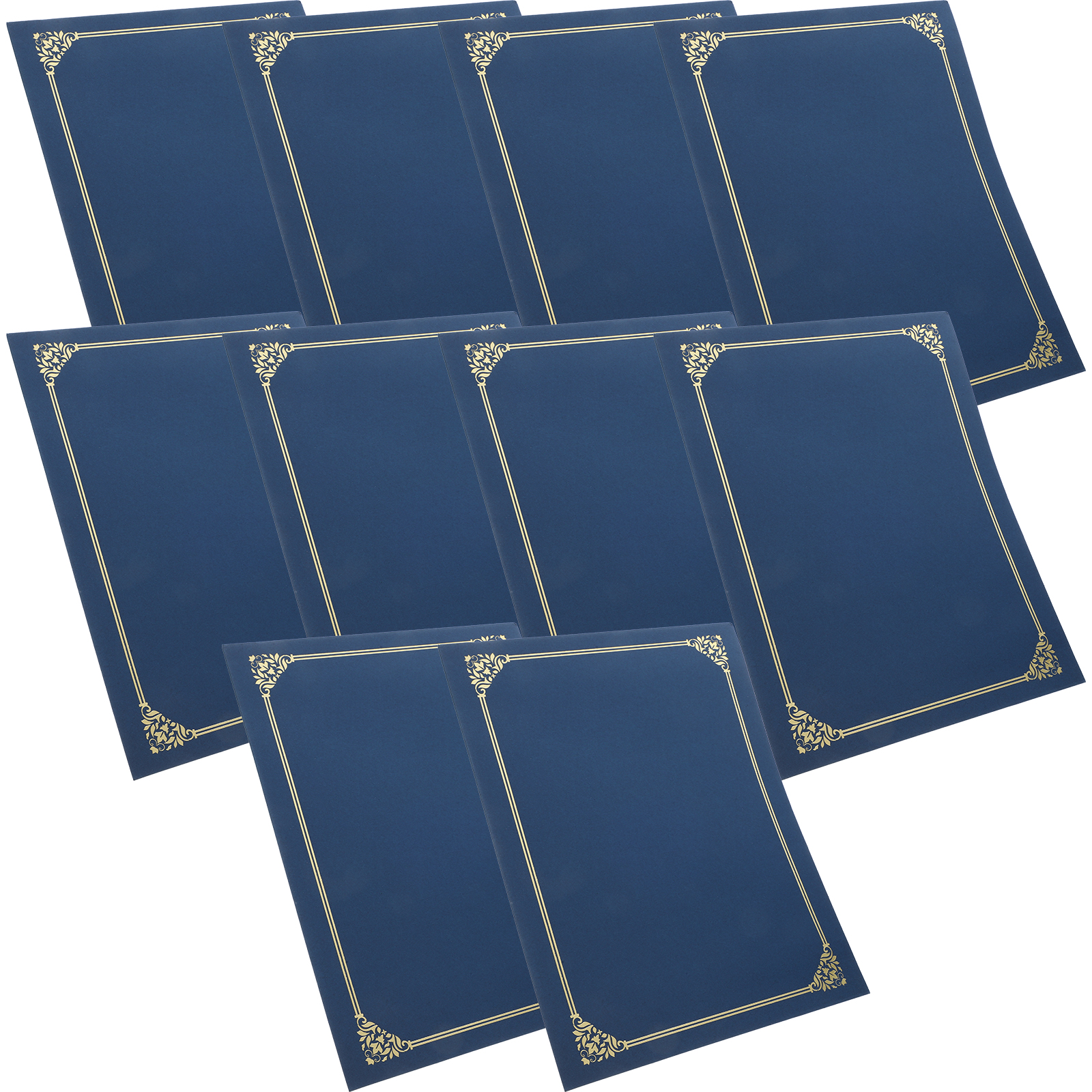 unbranded 10pcs Certificate Cover Document Cover Certificate Protector ...