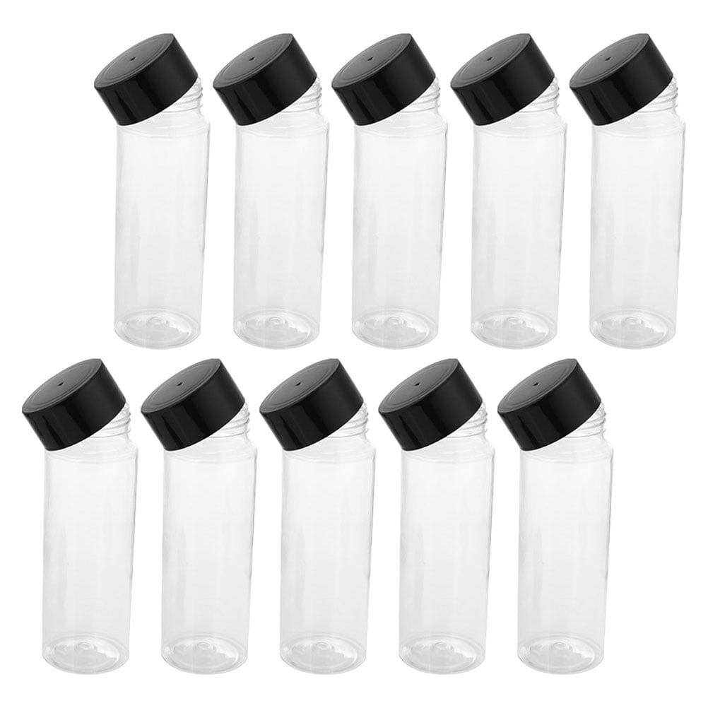 unbranded 10pcs Clear Vials Sauces Dispenser Juice Bottles Milk ...