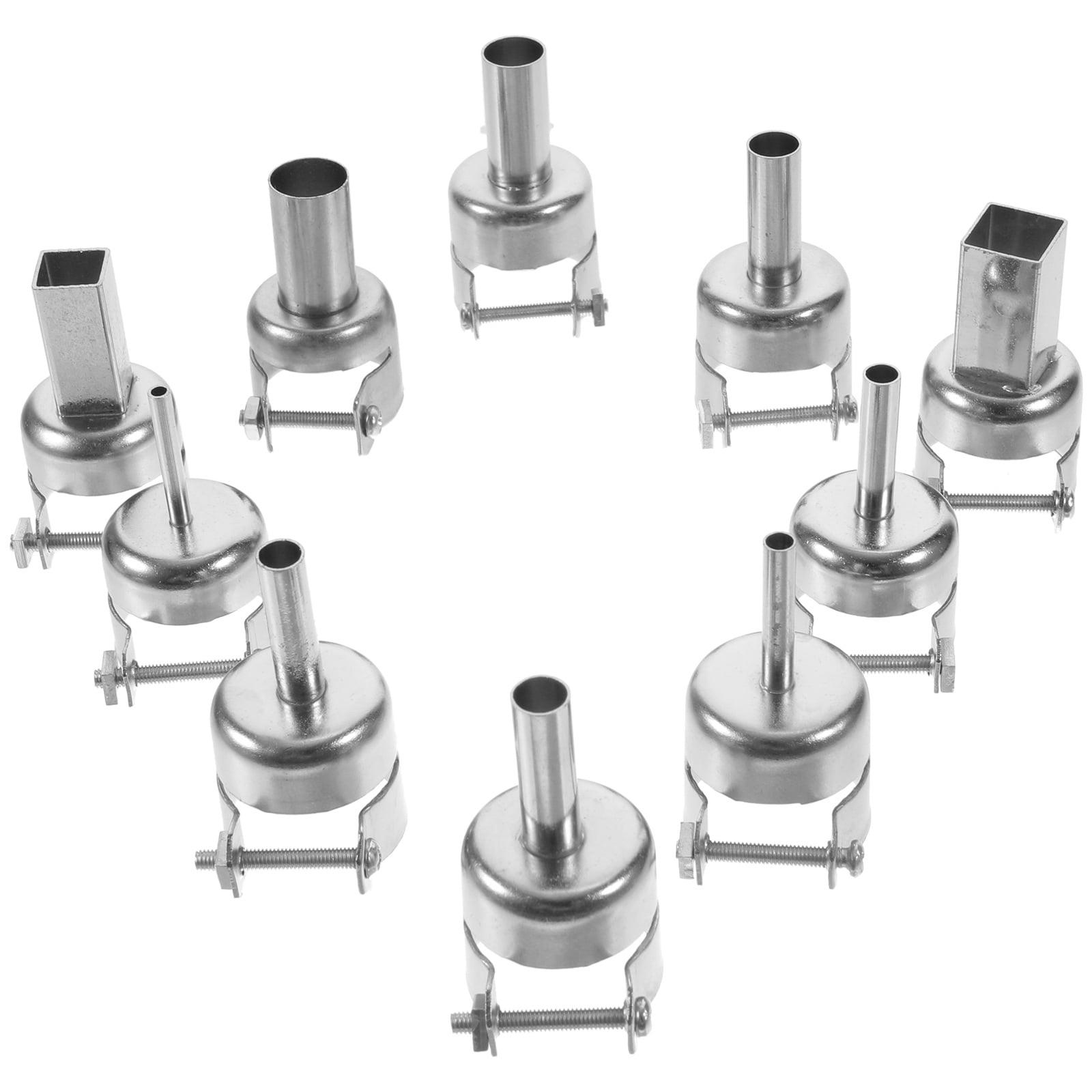 unbranded 10pcs Hot Air Soldering Tips Soldering Nozzles Attachments ...