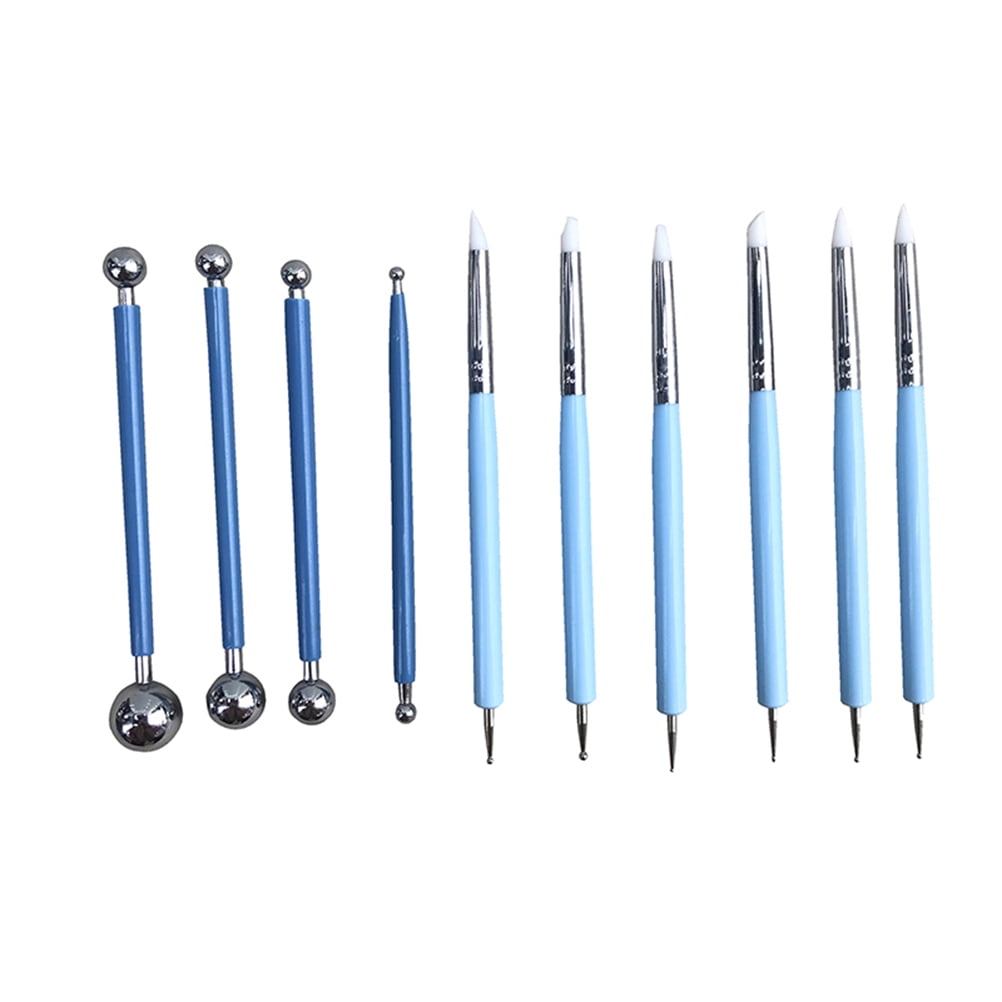 unbranded 10pcs Premium Stylus Tools DIY Ceramic Clay Indentation Tools ...