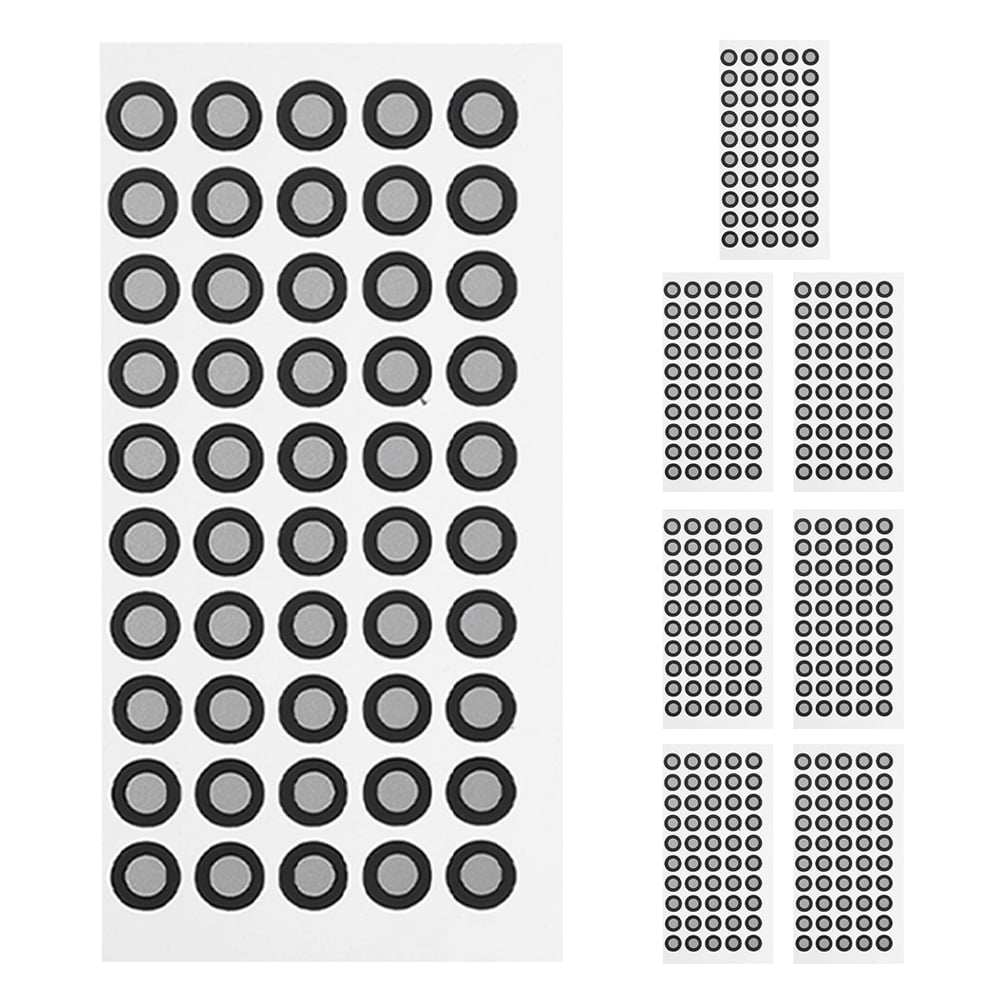 unbranded 1100 Pcs Dot Markers Reflector Spoke Magnetic Reflective Film ...