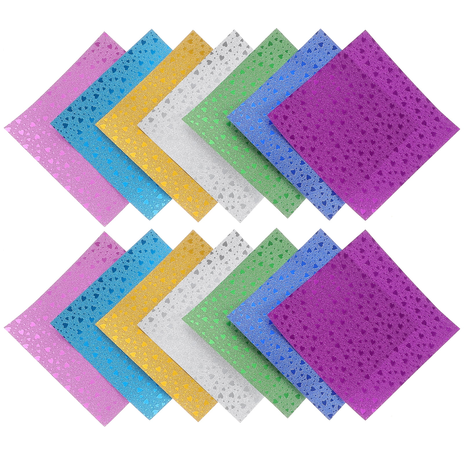 unbranded 112 Pcs Combination Square Origami Crane Square Origami Paper ...