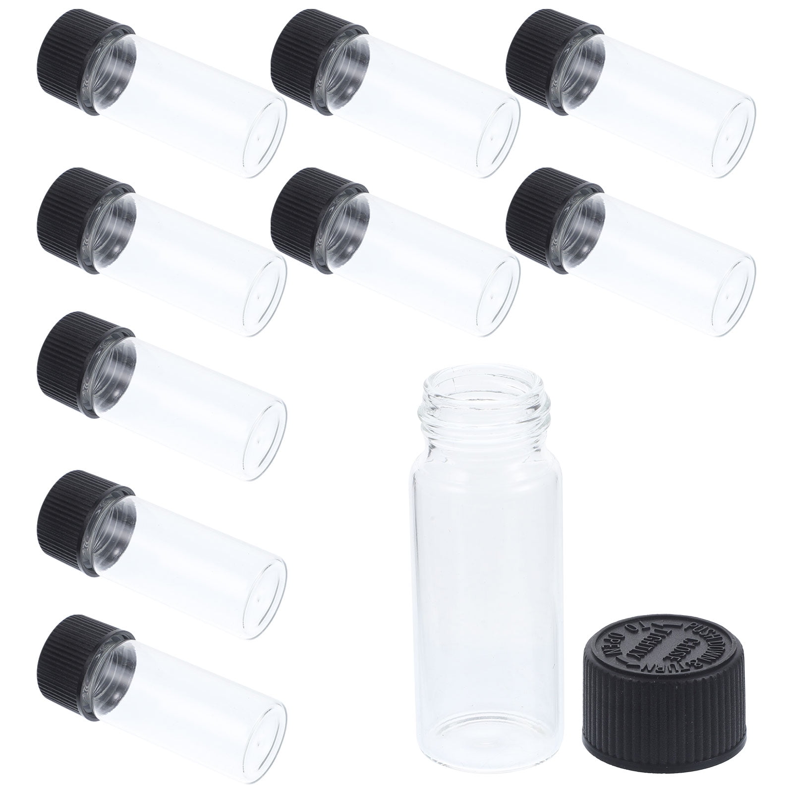 Worgeous Transparent Glass Bottles for Home Made from Premium Synthetic ...