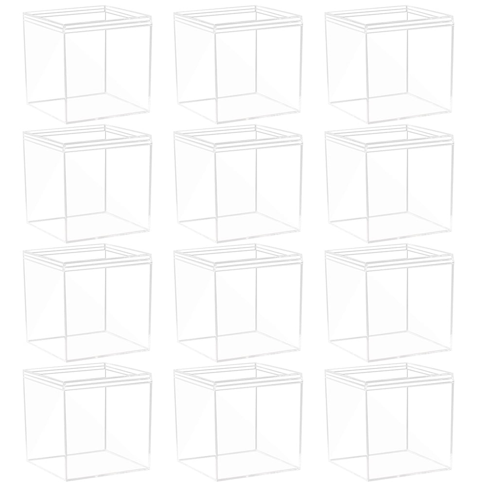 unbranded 12 Pcs Cubes Display Box Storage Packaging for Small Business ...