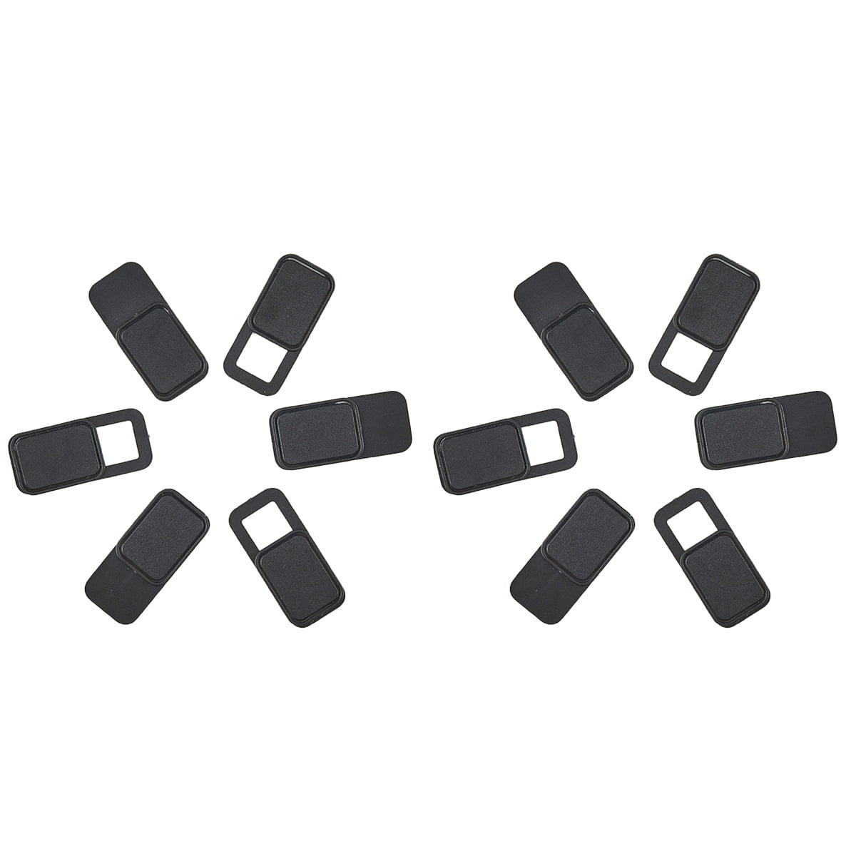 unbranded 12 Pcs Metal Oval Shaped Webcam Cover Camera Slider Shutter ...