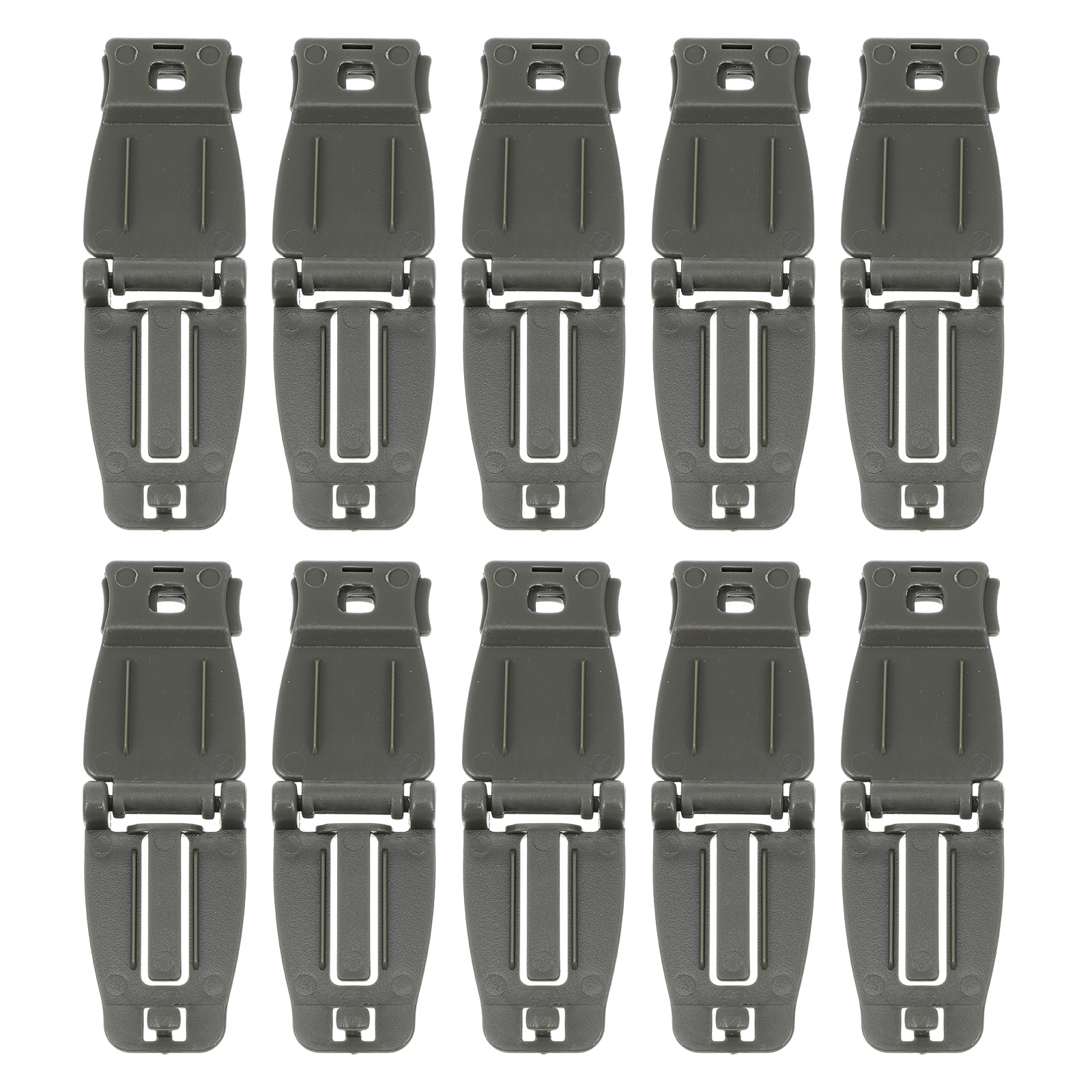 unbranded 12 Pcs Molly Button Straps Heavy Duty Quick Release Buckles ...