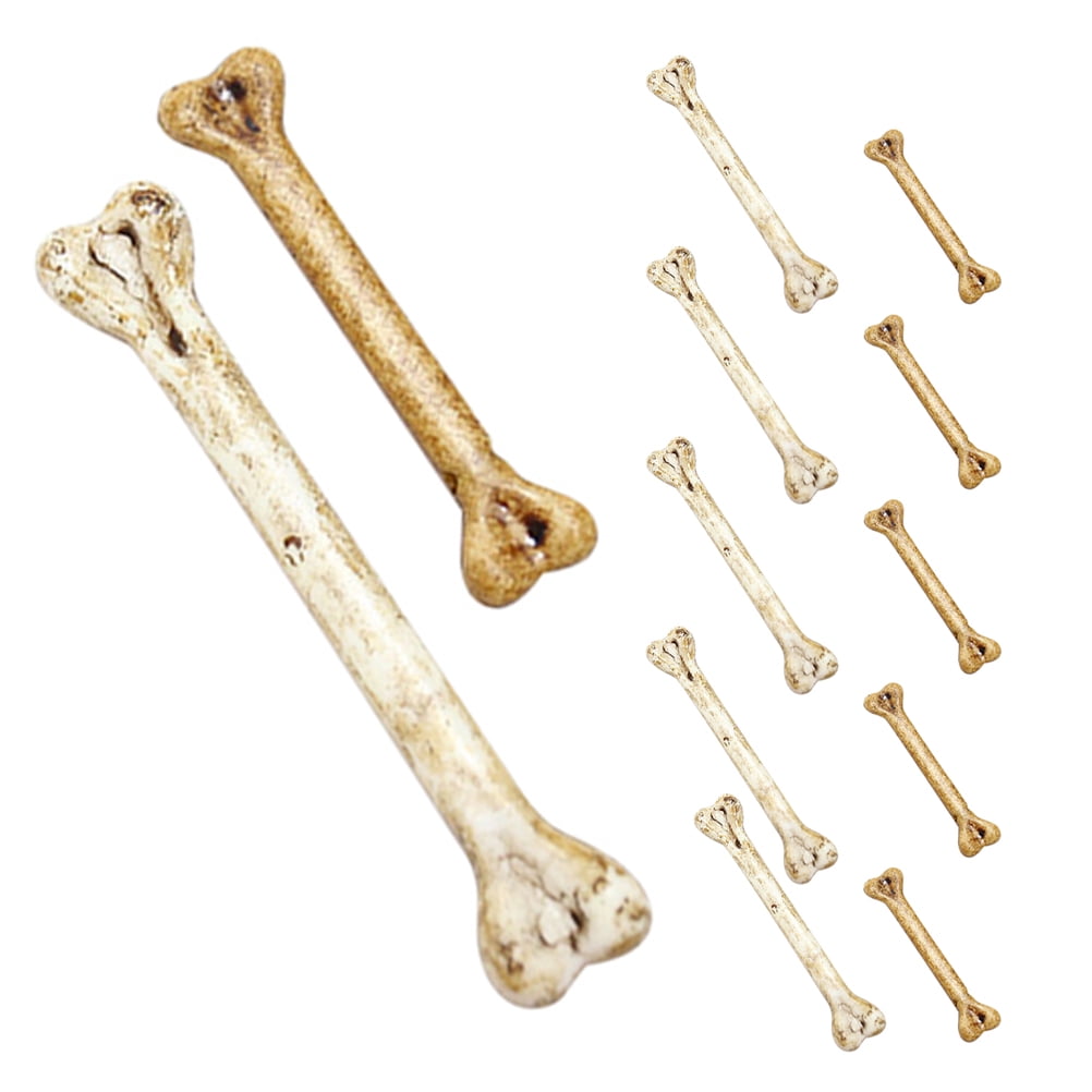 OUNONA Assorted Color Plastic Bones for Crafts, Realistic Texture ...