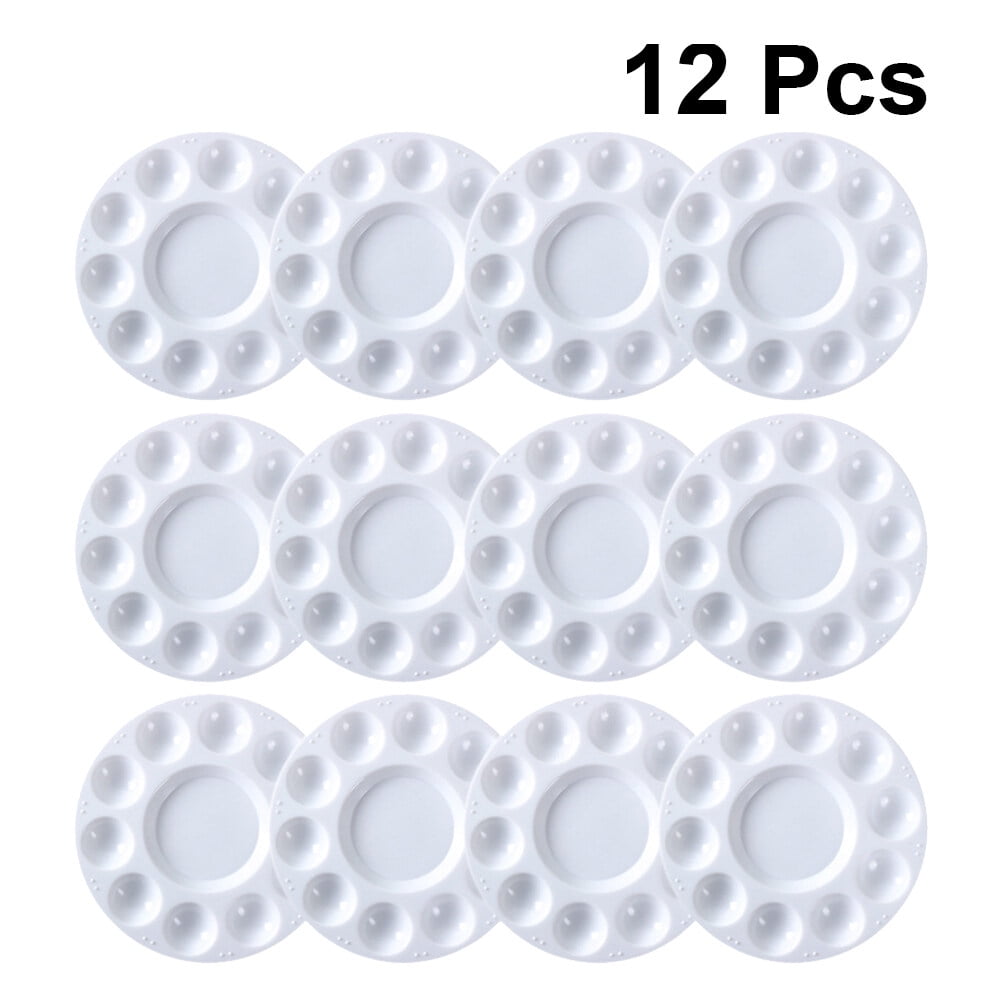 unbranded 12 Pcs Watercolor Paint Palettes Art Divide Child Travel ...