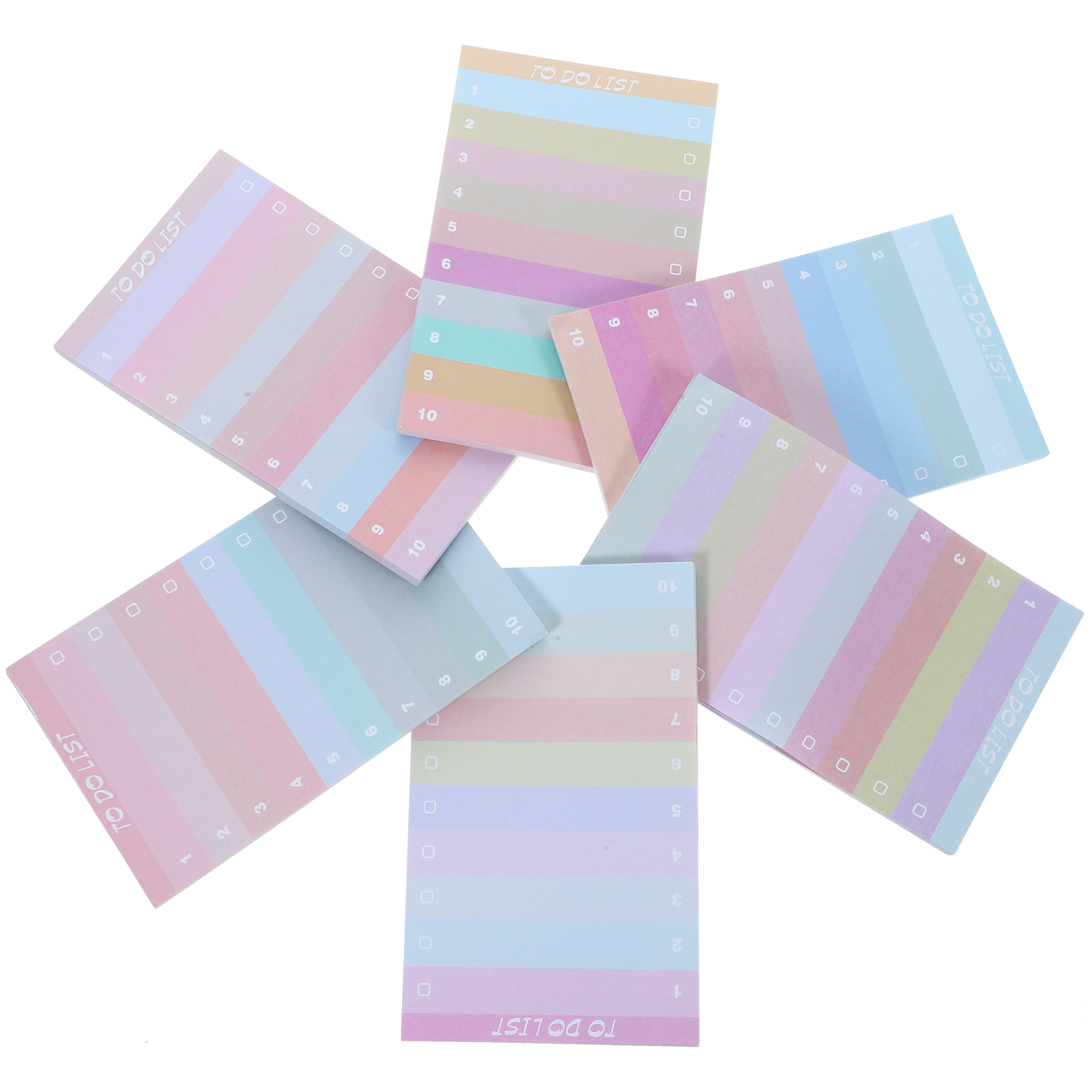 unbranded 12 Pcs Weekly Planner Notepad Small The Notebook Travel Work ...