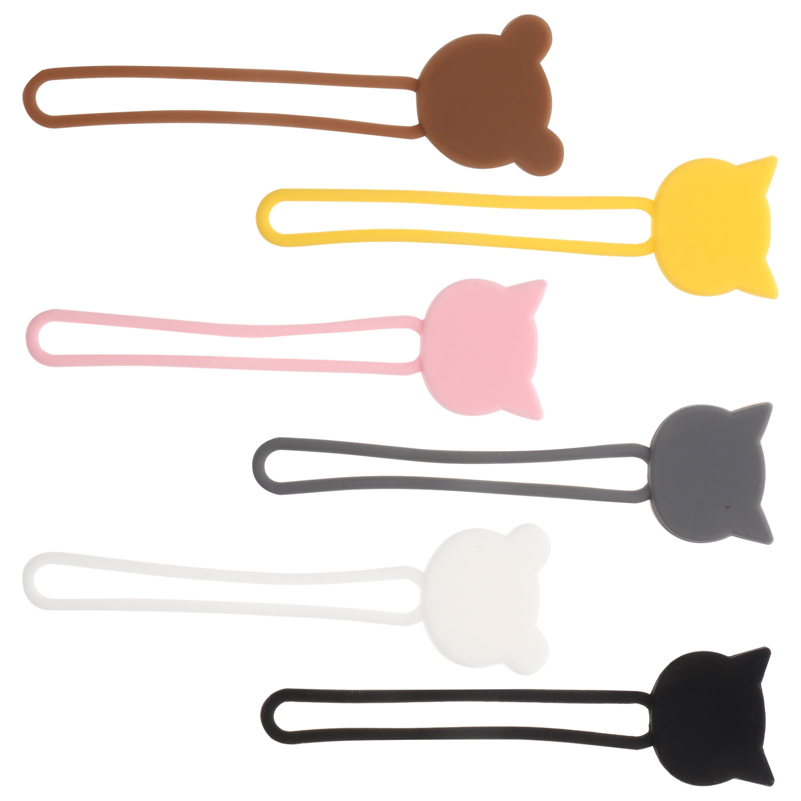 unbranded 12 Pcs Wire Ties Mini Cube Cord Holder Earphones Organizers ...
