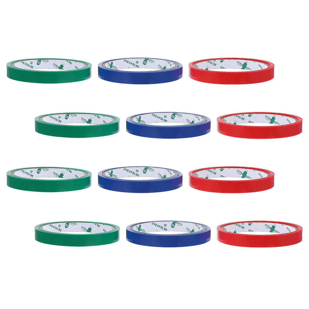 unbranded 12 Rolls Bag Tying Tape Transparent Sealing Machine Tape 3000 ...