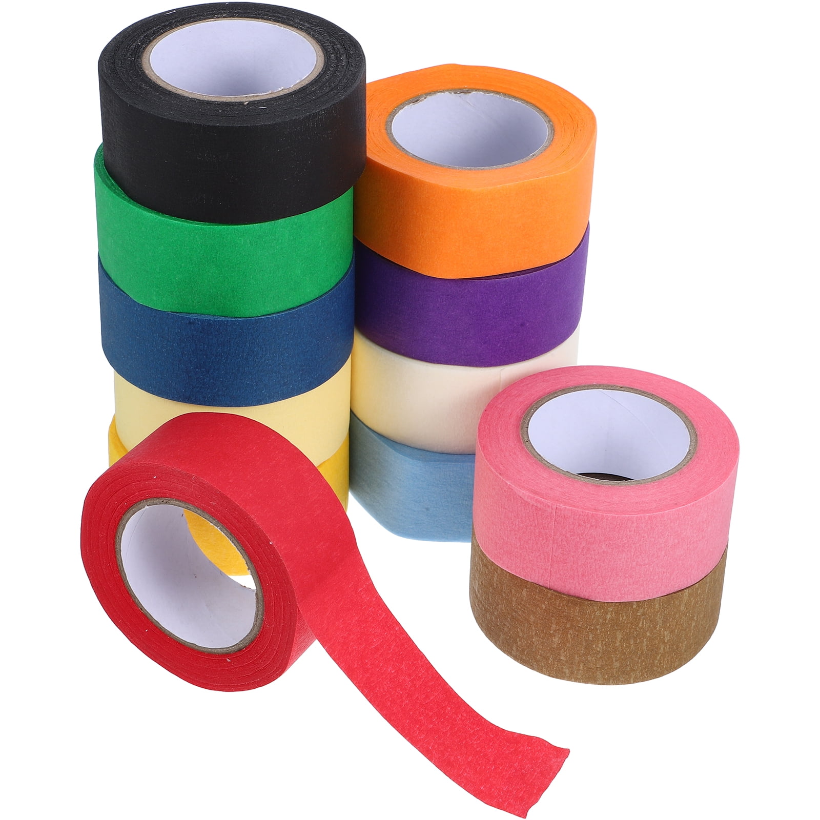unbranded 12 Rolls Versatile Washi Tape for DIY Projects High-Adhesion ...