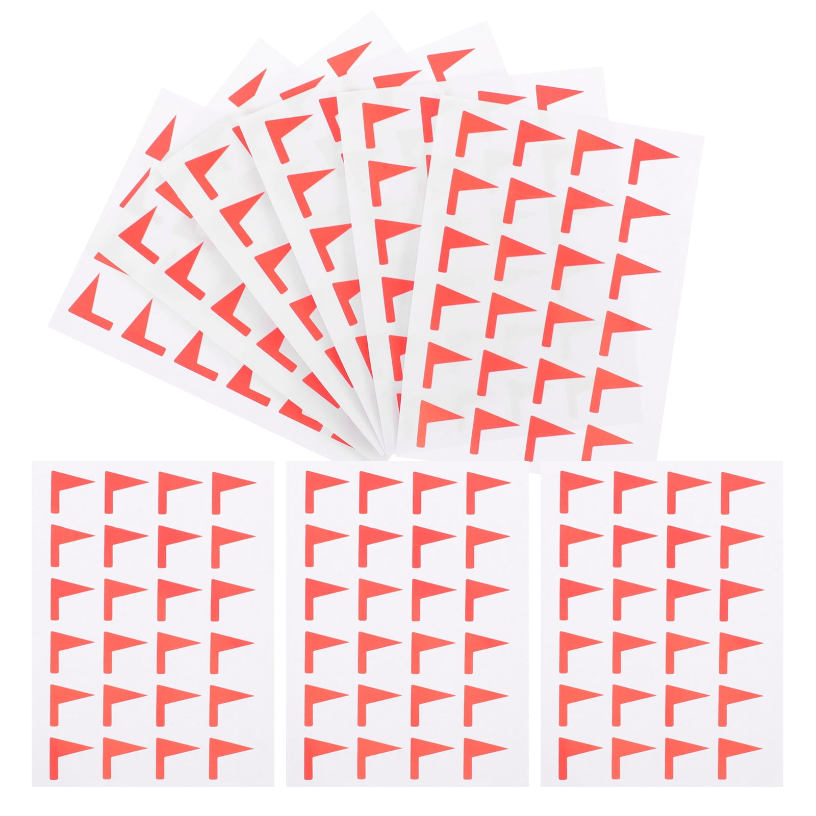 unbranded 12 Sheets Markers Envelopes Label Stickers Nail Mini Flags ...