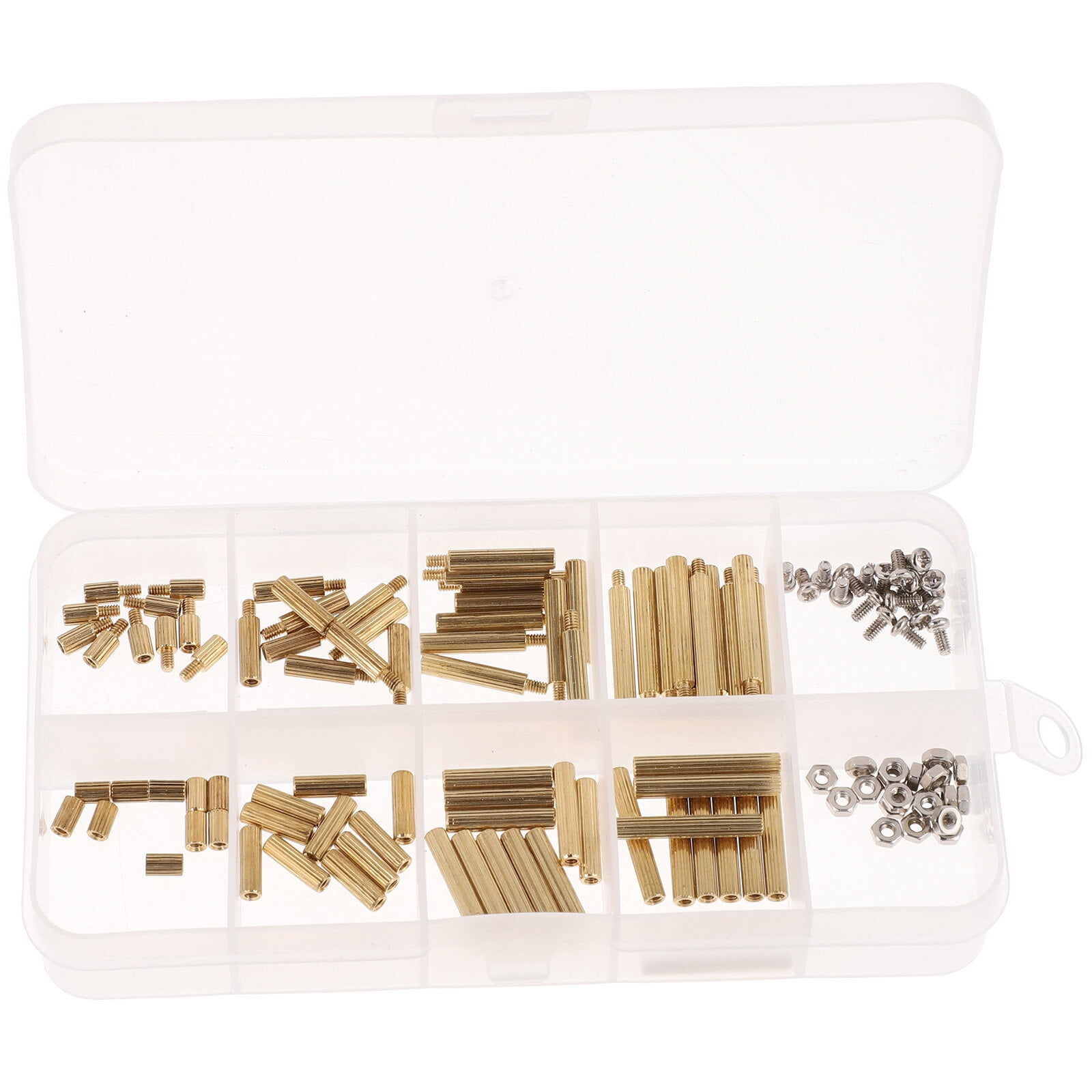 unbranded 120 Pcs Cable Nuts and Bolts Assortment Kit Pcb Bracket ...